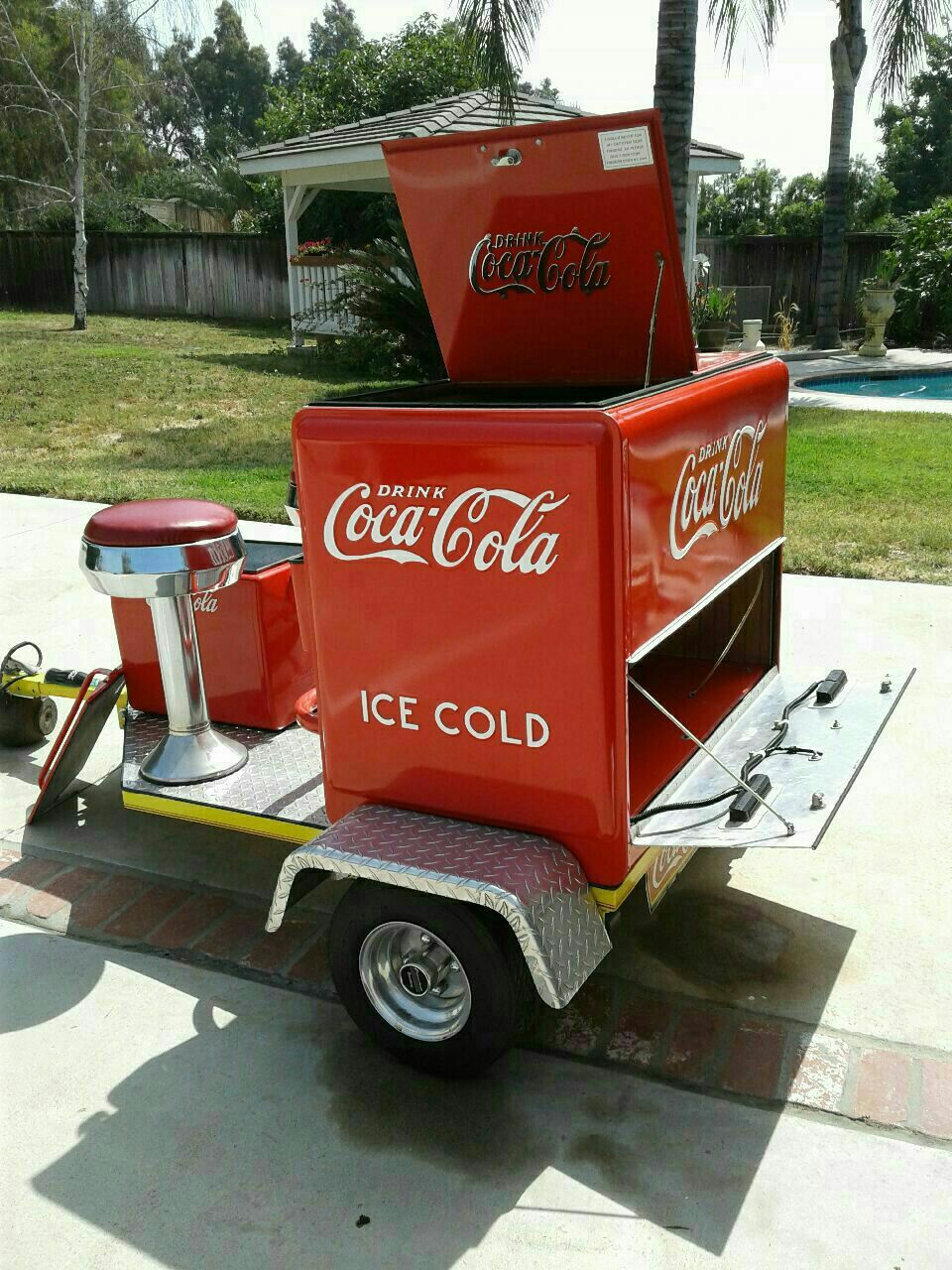 CUSTOM COKE TRAILER!!! for Sale in Rancho Cucamonga, CA - OfferUp