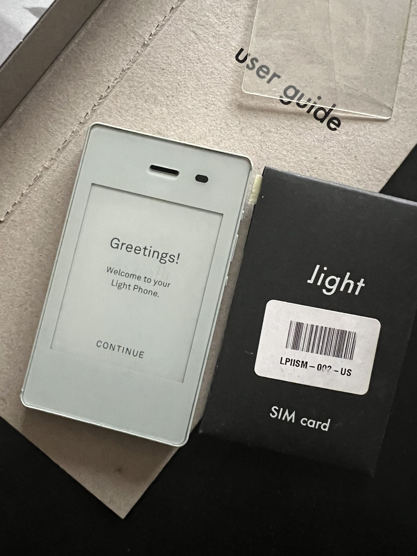 Used Light Phone II (2) - Unlocked (FREE SIM CARD) - Gray - North ...