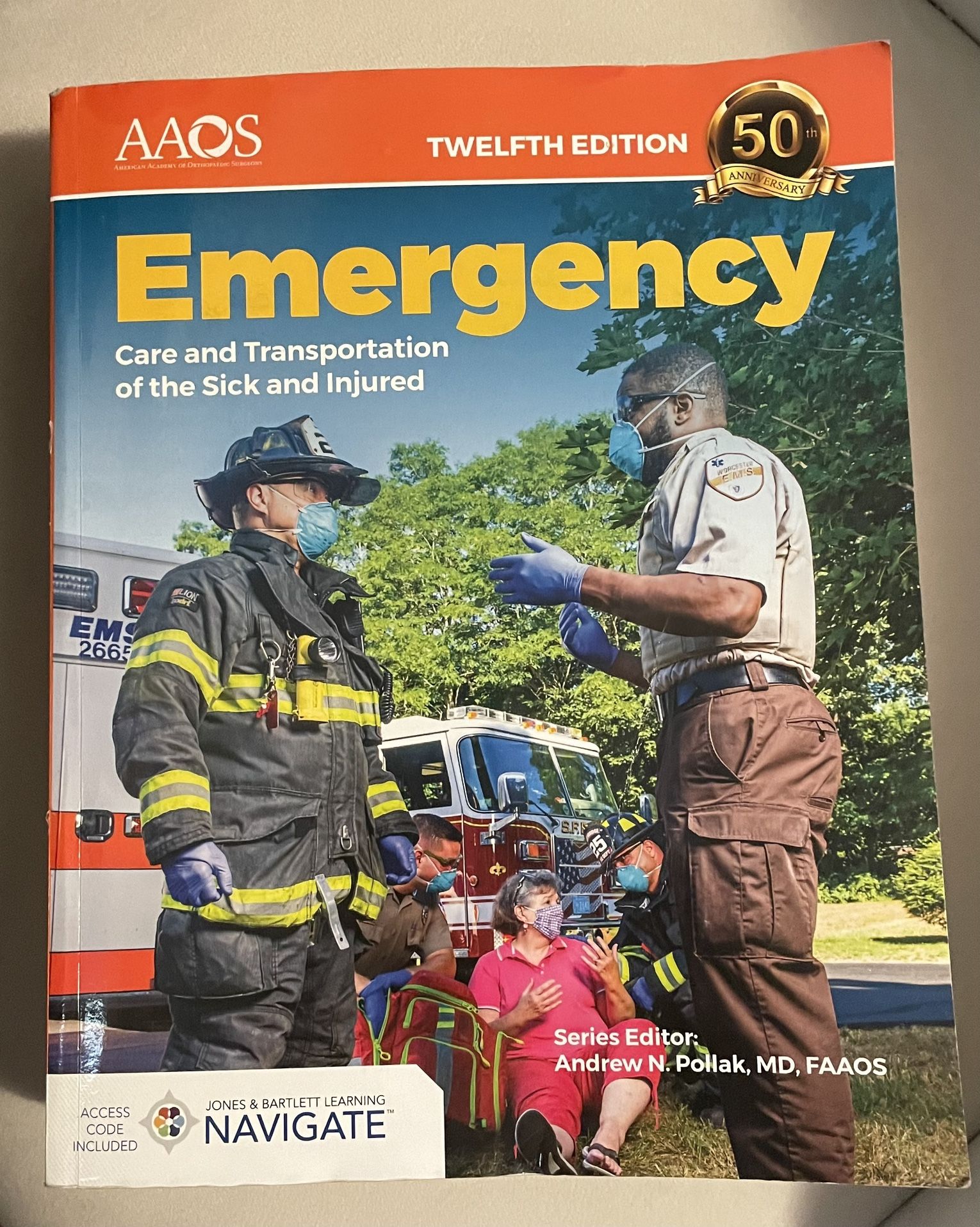 USED- Emergency Care and Transportation of the Sick and Injured 12th ...