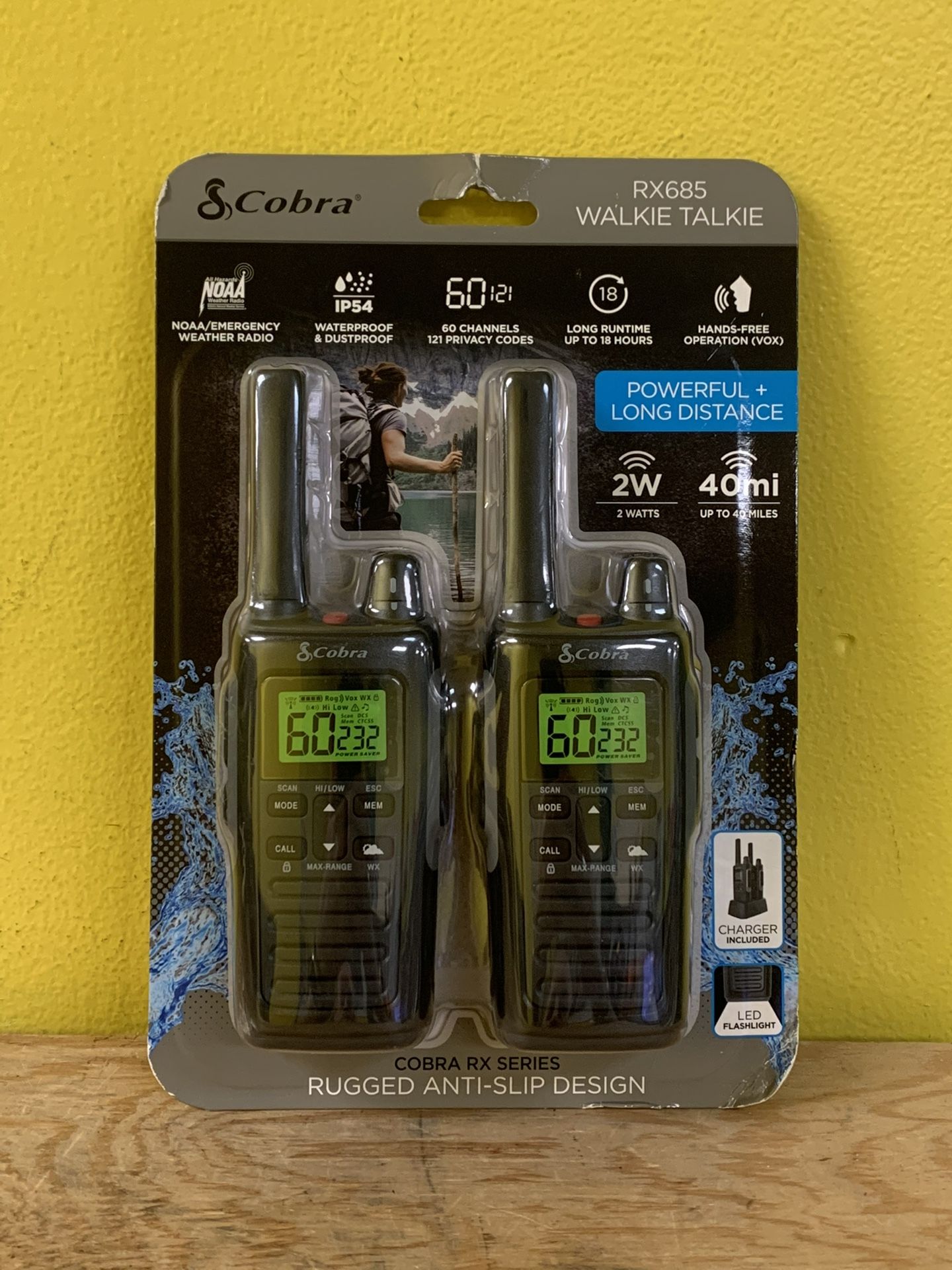 Cobra RX Series Walkie Talkie Set (BRAND NEW) for Sale in Pompano Beach ...