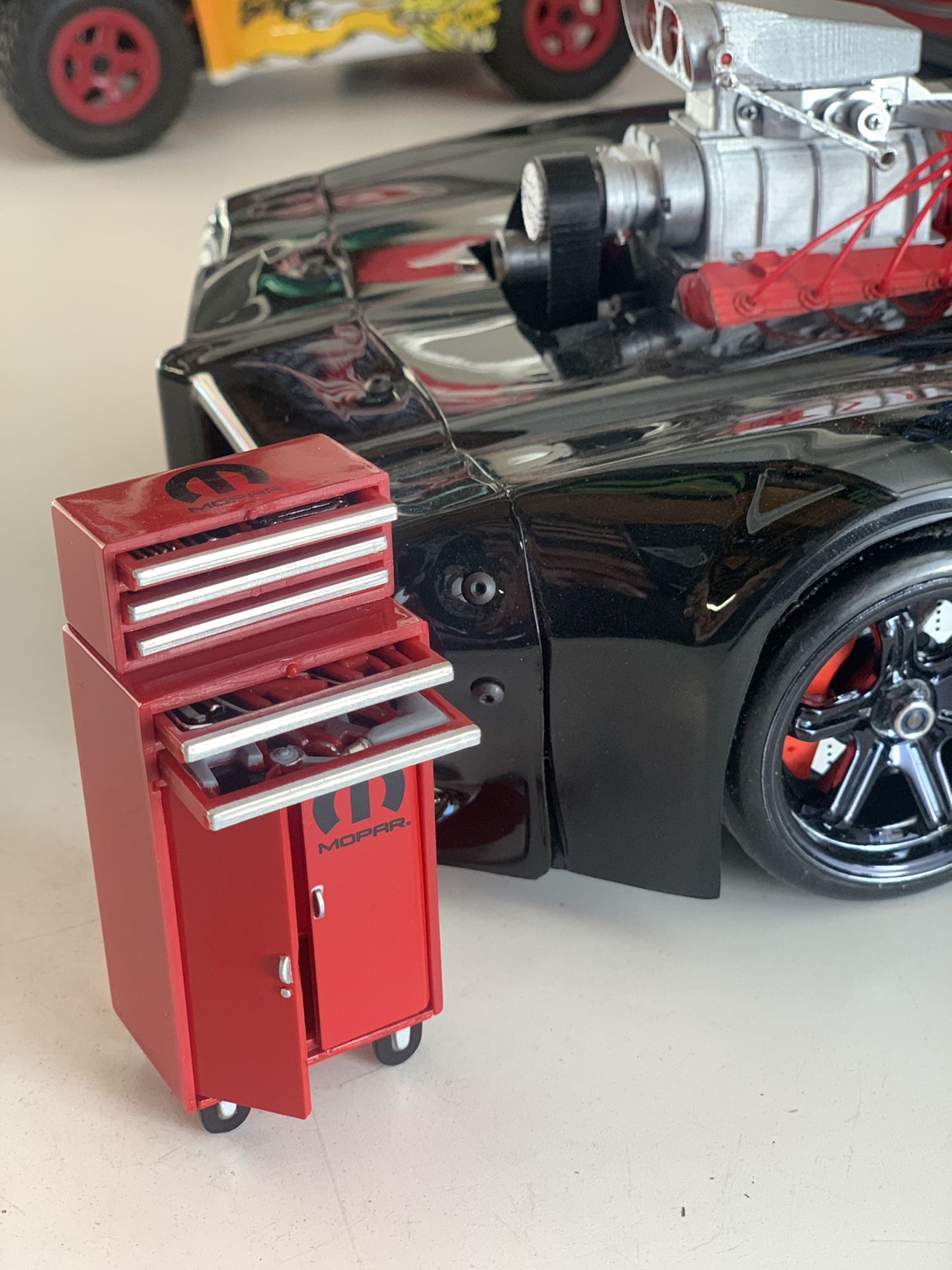 Scale garage tool box for 1/10th scale rc vehicles display for Sale in ...
