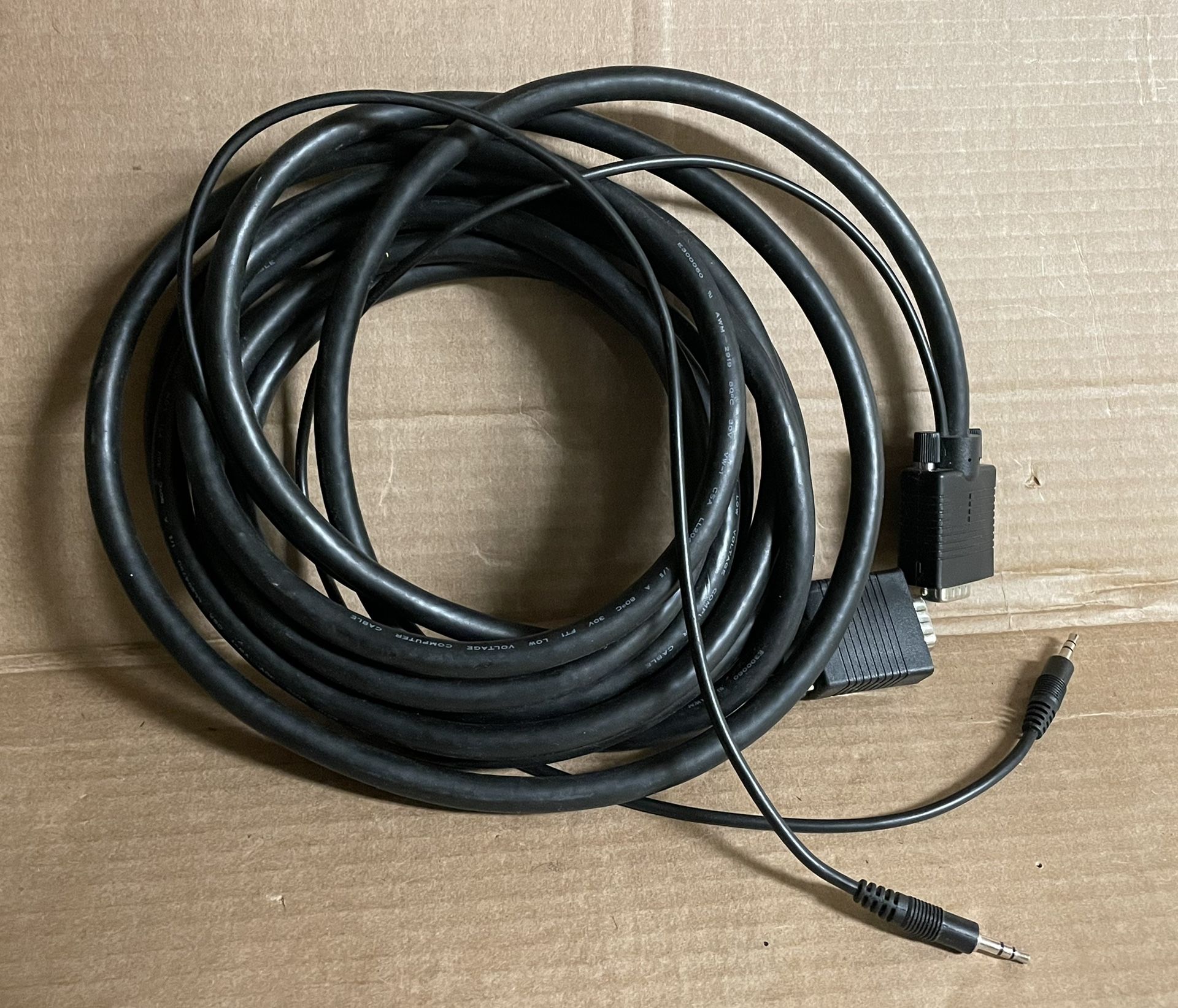 LL 204790 E300060 AWM 2919 80C 30V FTI Low Voltage Computer Cable 14Ft ...