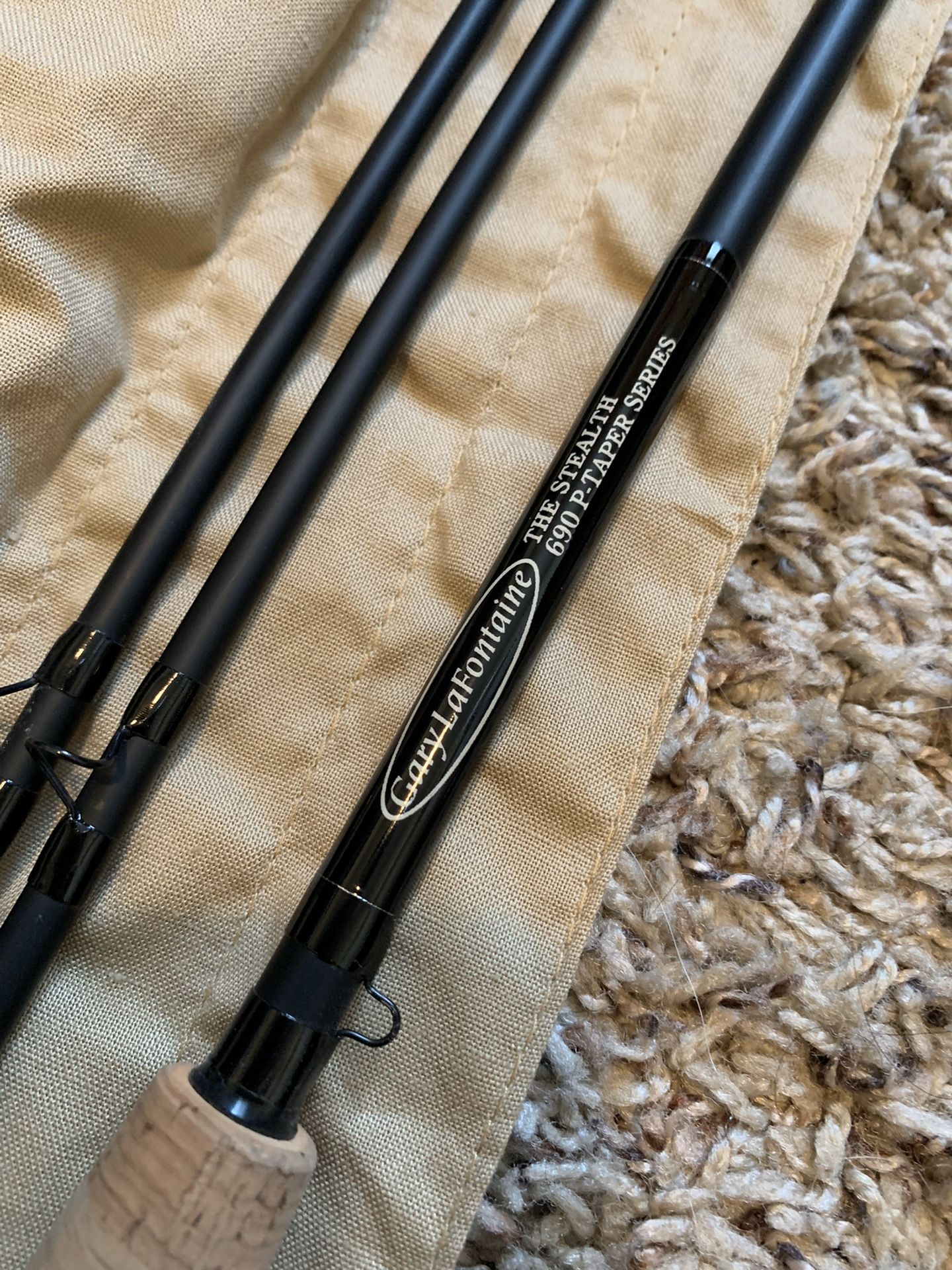 Gary LaFontaine “the stealth” fly rod 9ft 6wt GREAT CONDITION for Sale ...