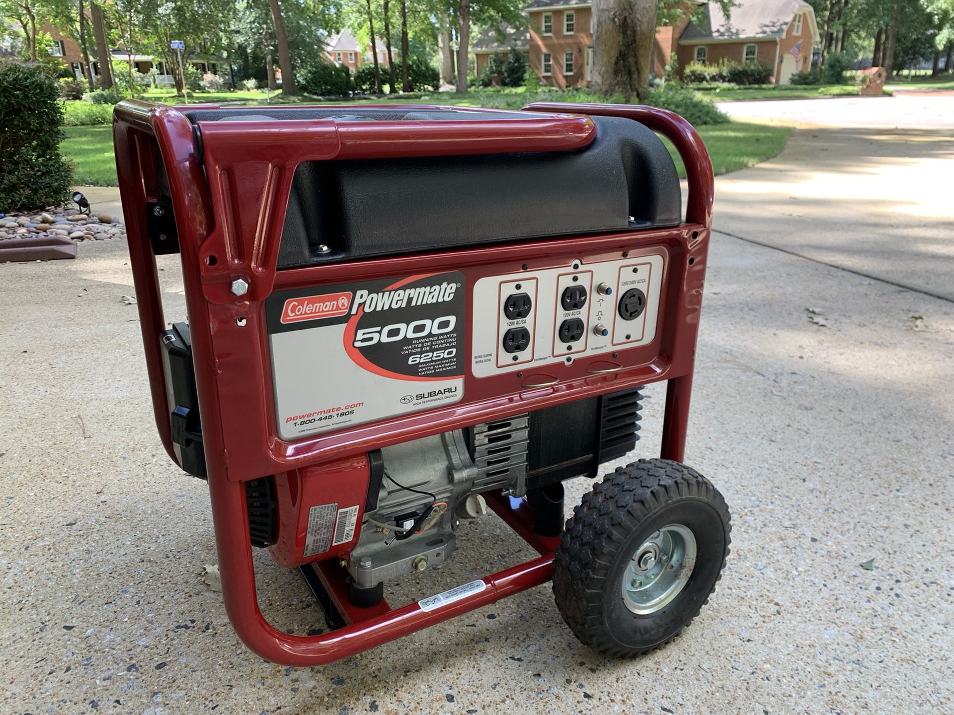 Coleman Powermate 5000 Generator for Sale in Chesapeake, VA - OfferUp