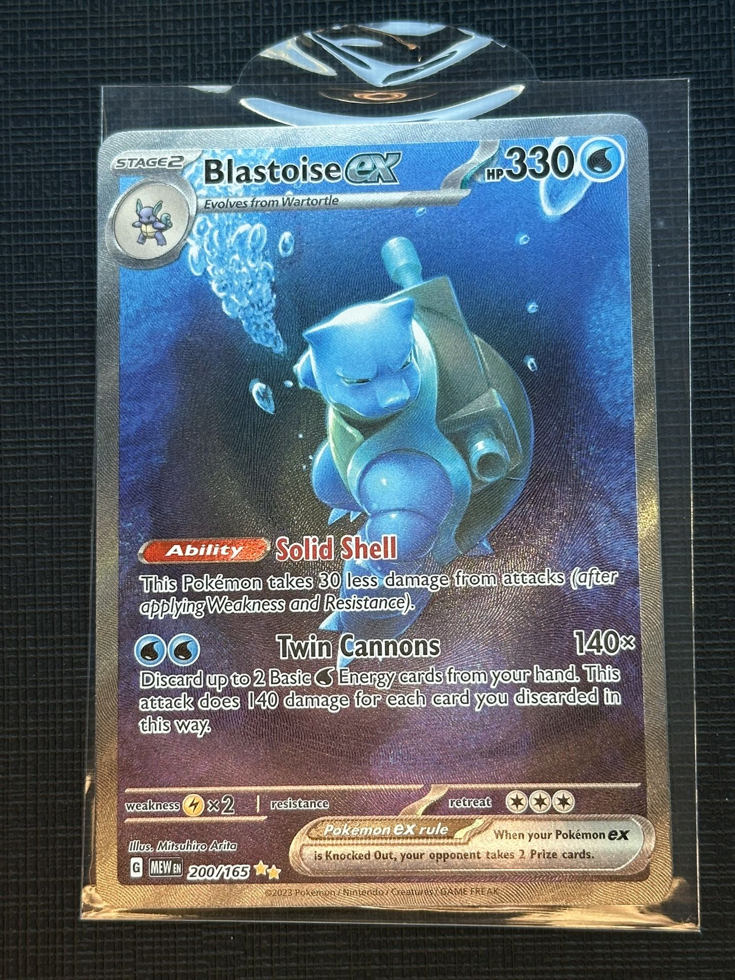 Blastoise ex SIR – Scarlet & Violet 151 (#200/165) – Mint – $75 for ...
