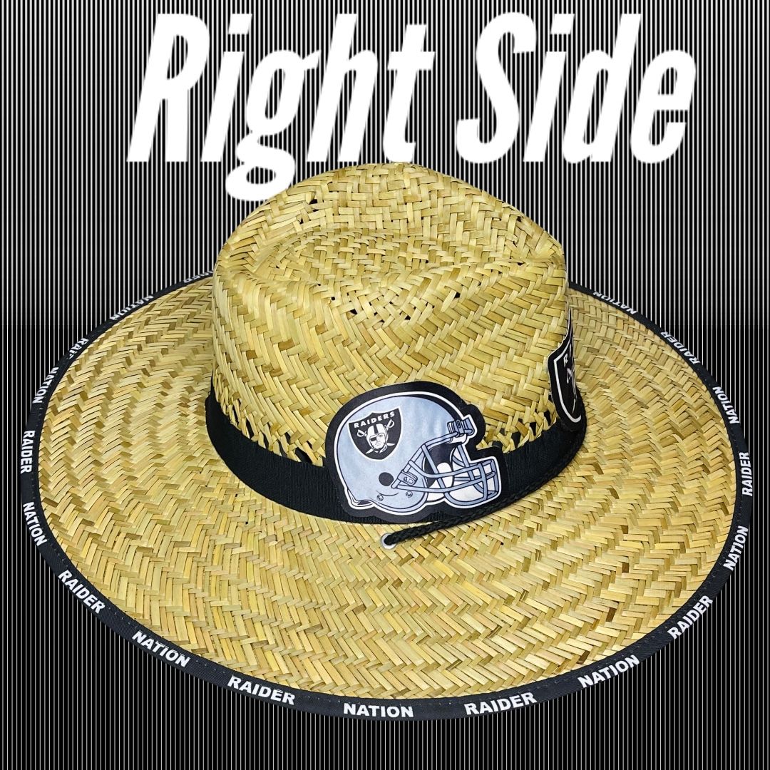 Oakland Raiders straw hat (Great Father’s Day Gift ) Same Day Shipping ...