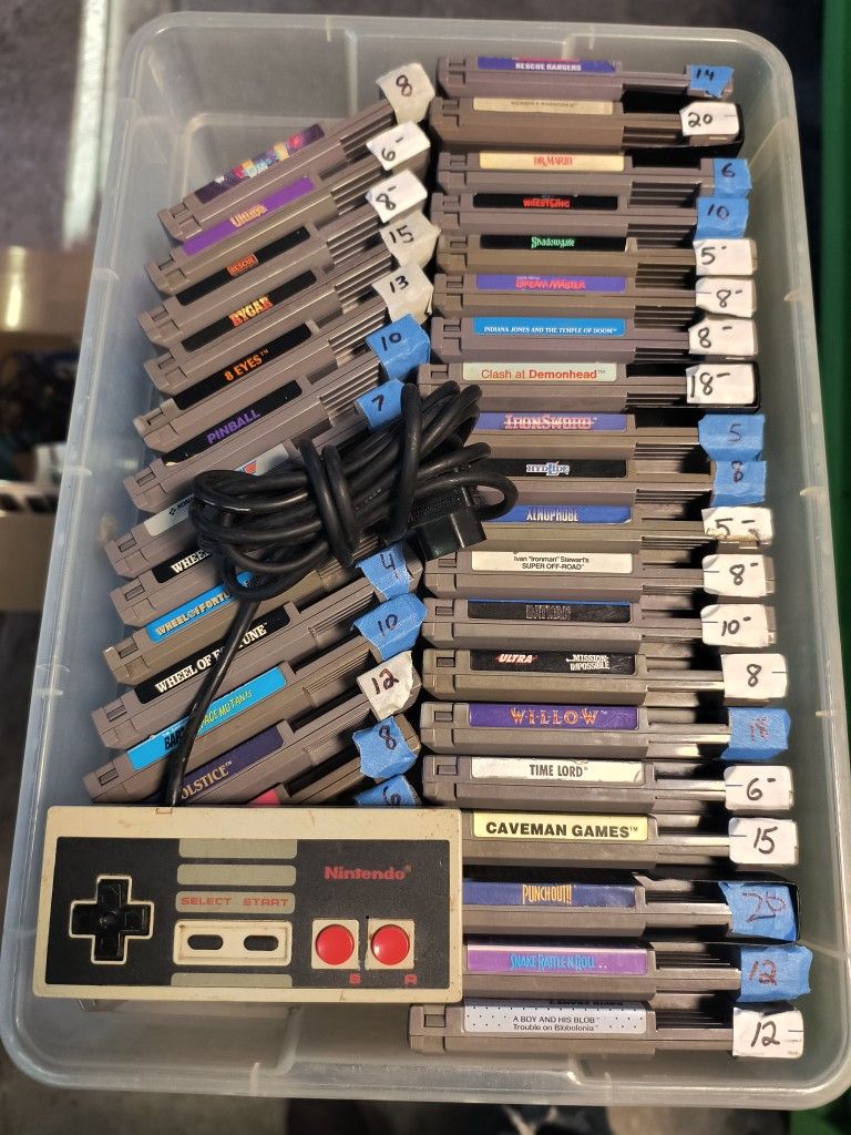 Nintendo NES Games Lot for Sale in St. Petersburg, FL - OfferUp