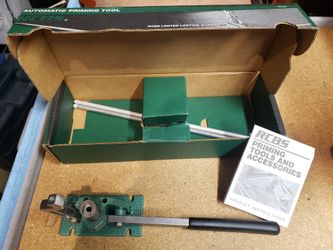 RCBS auto priming tool 9460 reloading for Sale in Milton, WA - OfferUp