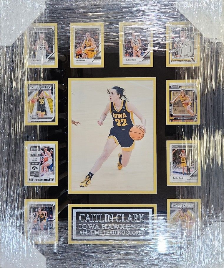 Caitlin Clark Custom-Framed 10-Card Display Piece for Sale in Laguna ...