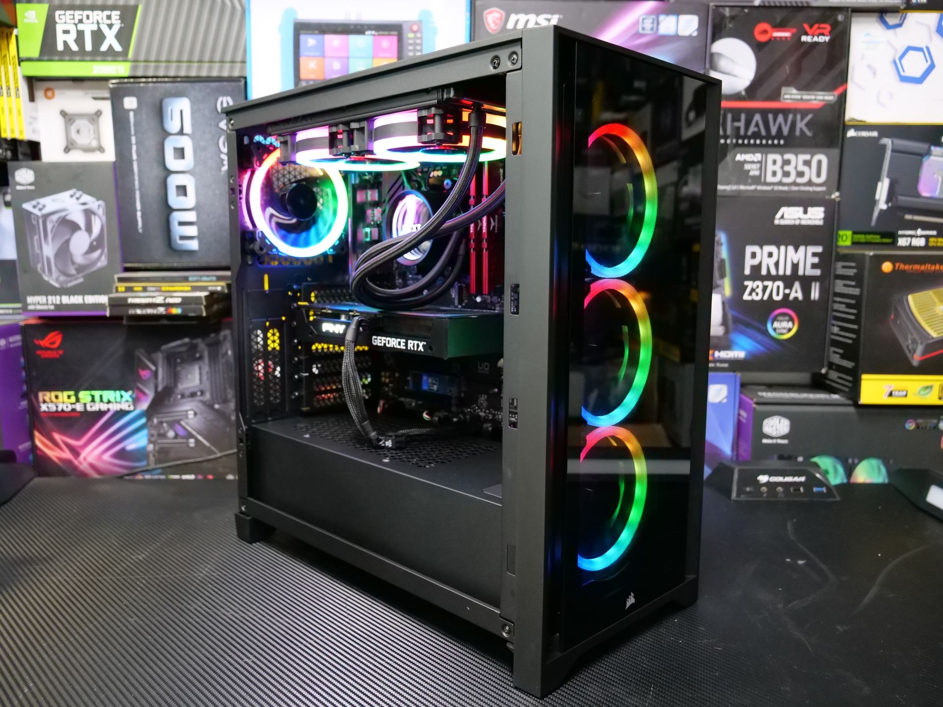 Corsair 4000x Custom Gaming Pc ** Rtx 3060**FINANCING AVAILABLE ** for ...