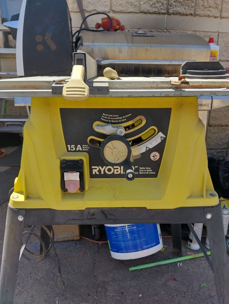 Ryobi Table Saw for Sale in Phoenix, AZ - OfferUp