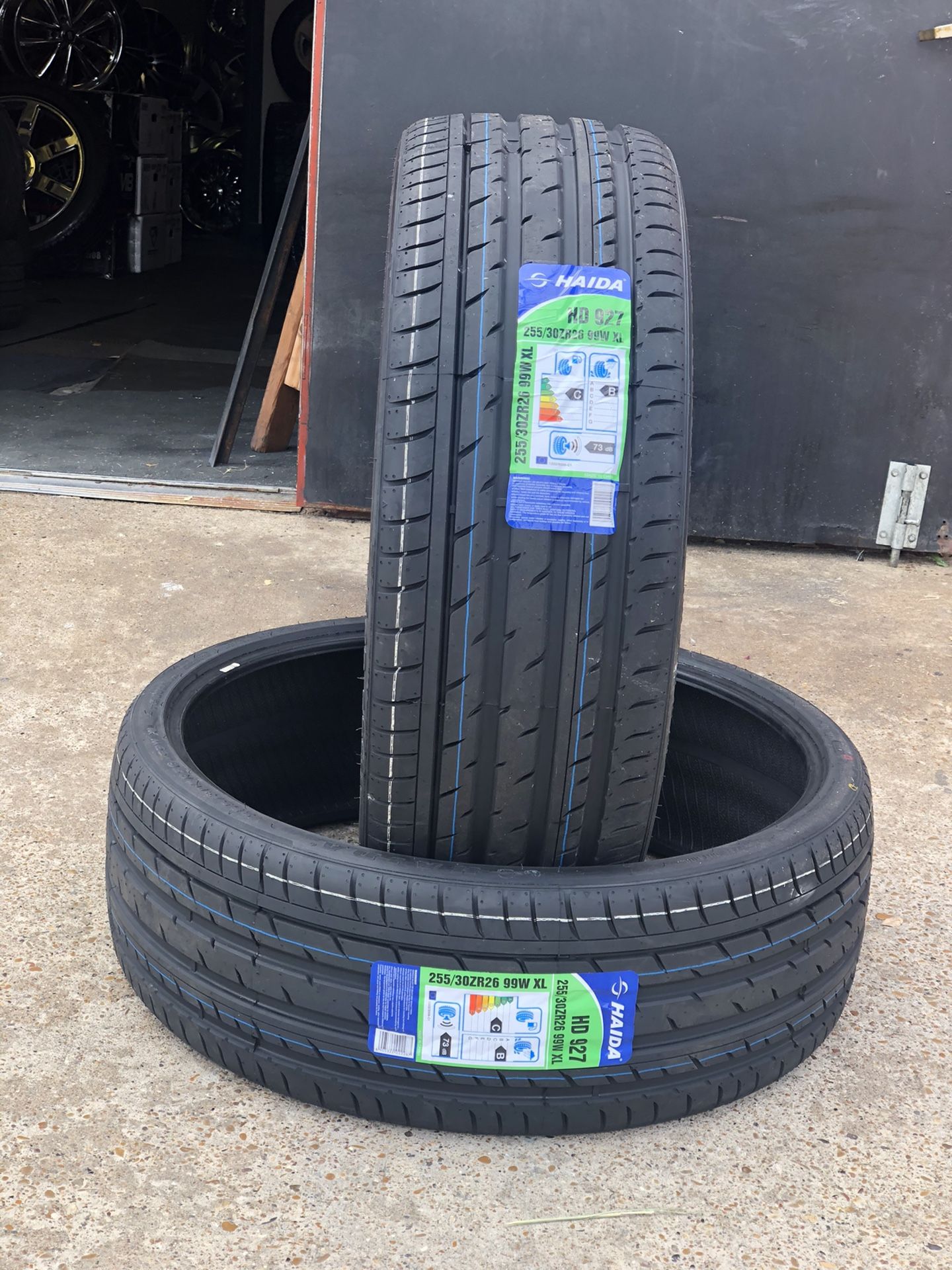 255/30/26 new tire Haida set of 4 or sale by piece for Sale in ...