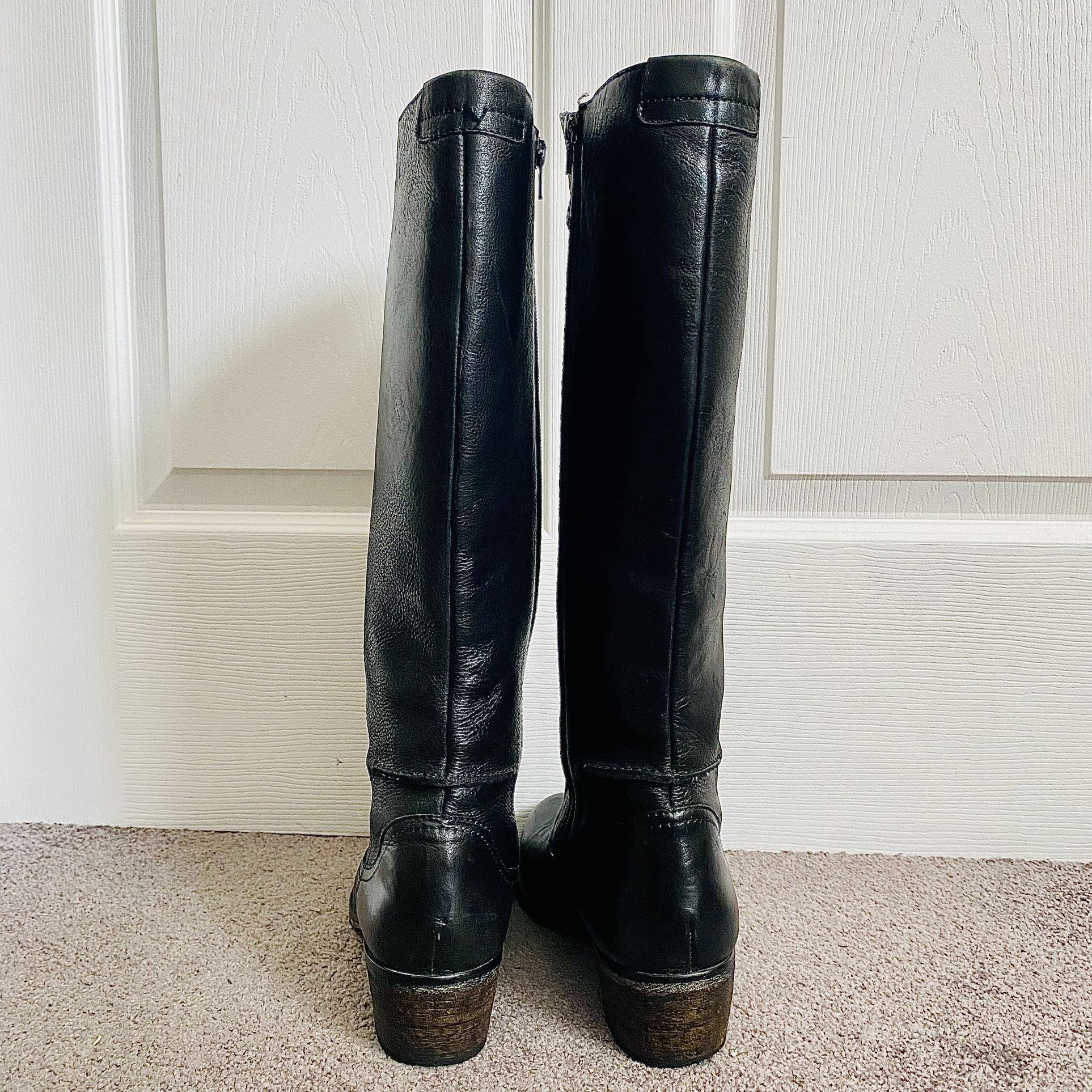 Anthro Seychelles Tall Leather Riding Boots, Sz 8.5 for Sale in San ...