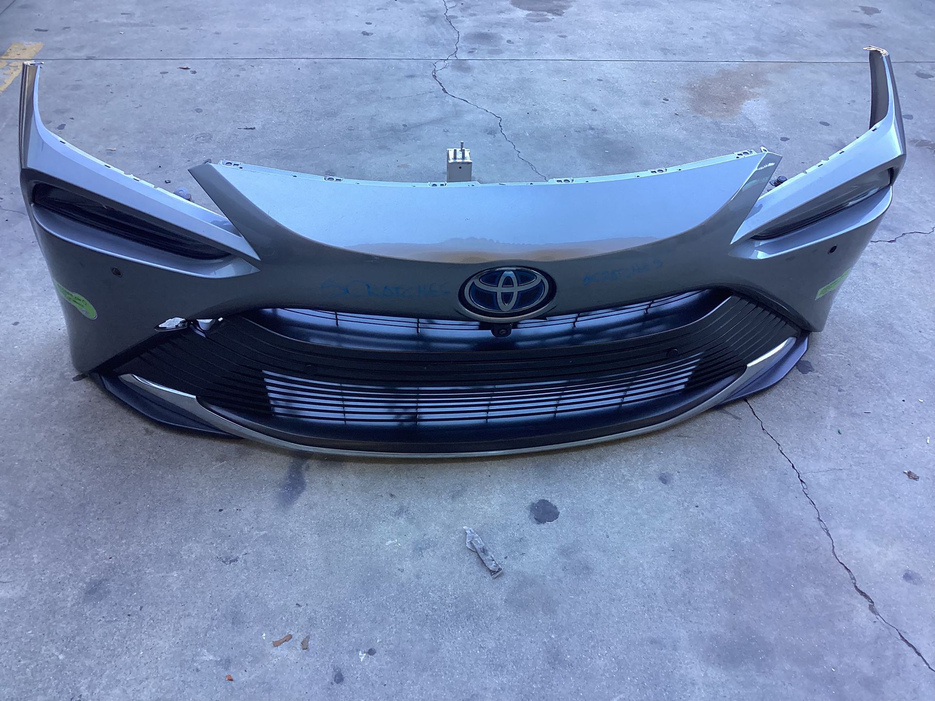 2021-2025 TOYOTA MIRAI FRONT BUMPER COVER COMPLETE W/CAMERA/SENSORS ...