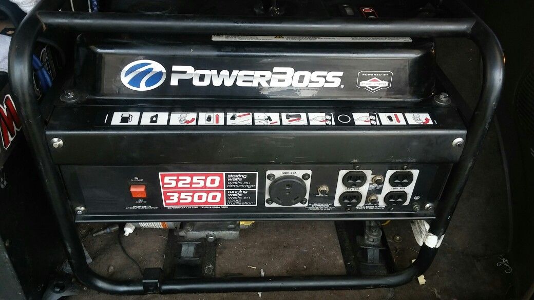 PowerBoss. Generator 5250 for Sale in Des Moines, WA - OfferUp