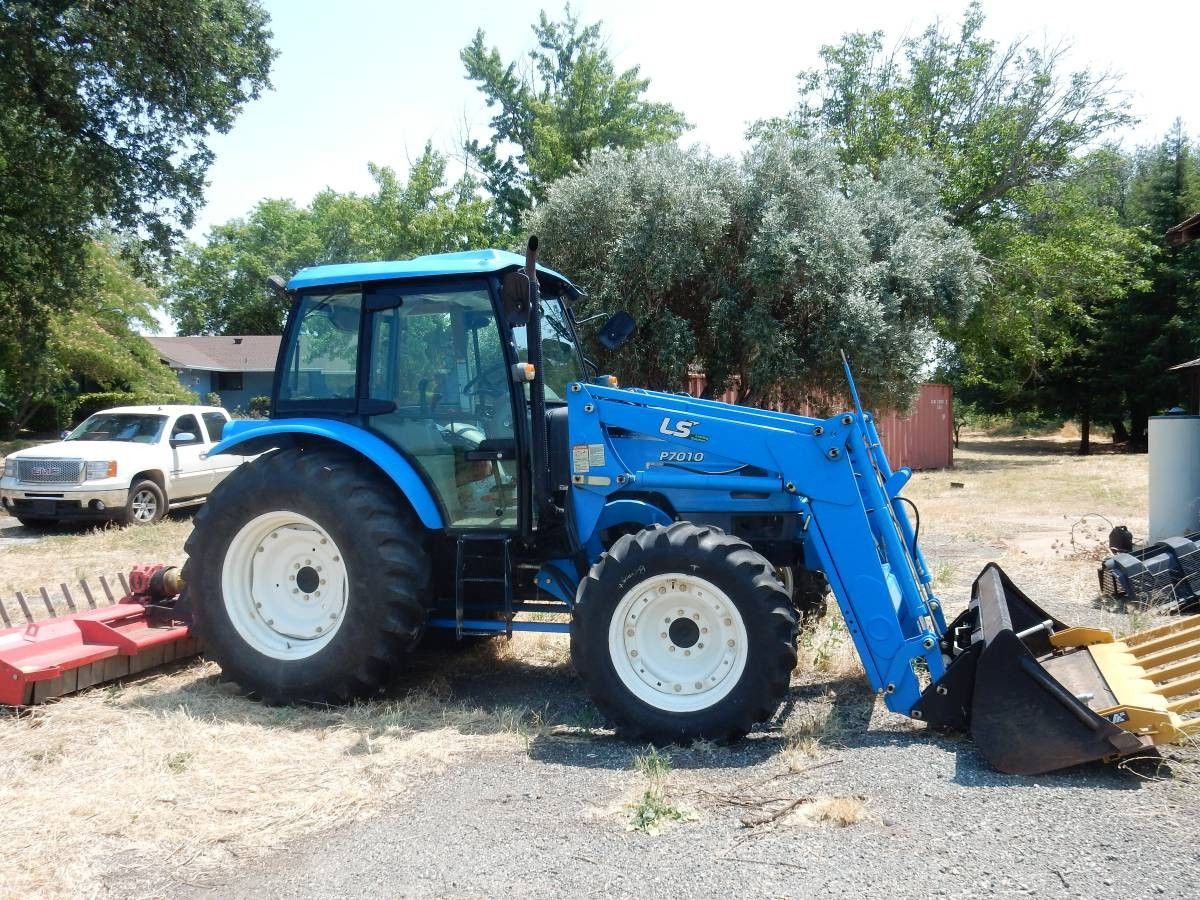 LS p7010 tractor 4x4 loaded + 10 attachments for Sale in Red Bluff, CA ...