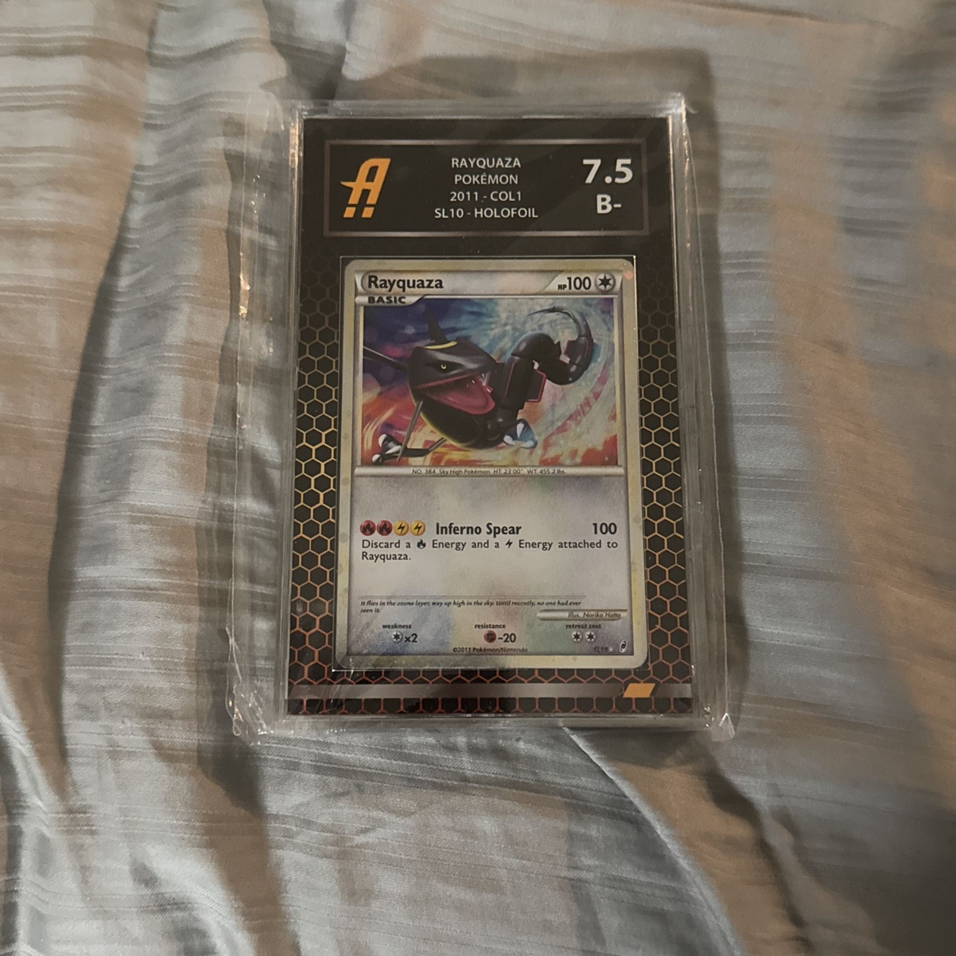 Rayquaza (SL10) Call of Legends Graded Pokemon Card for Sale in ...