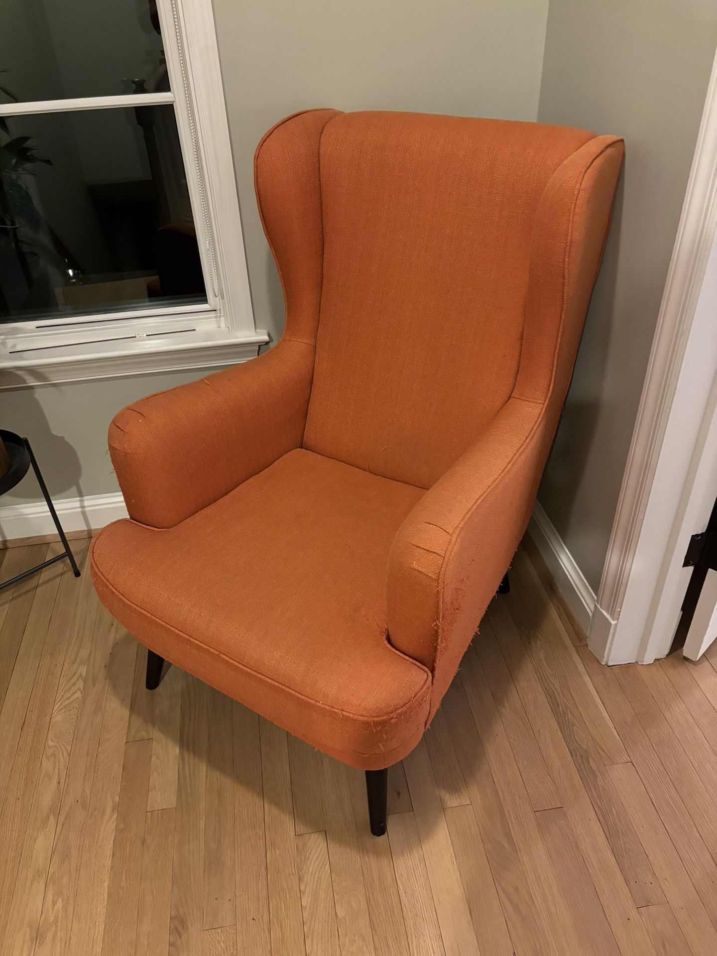 Mid century style tall-back arm chair for Sale in Chevy Chase, MD - OfferUp