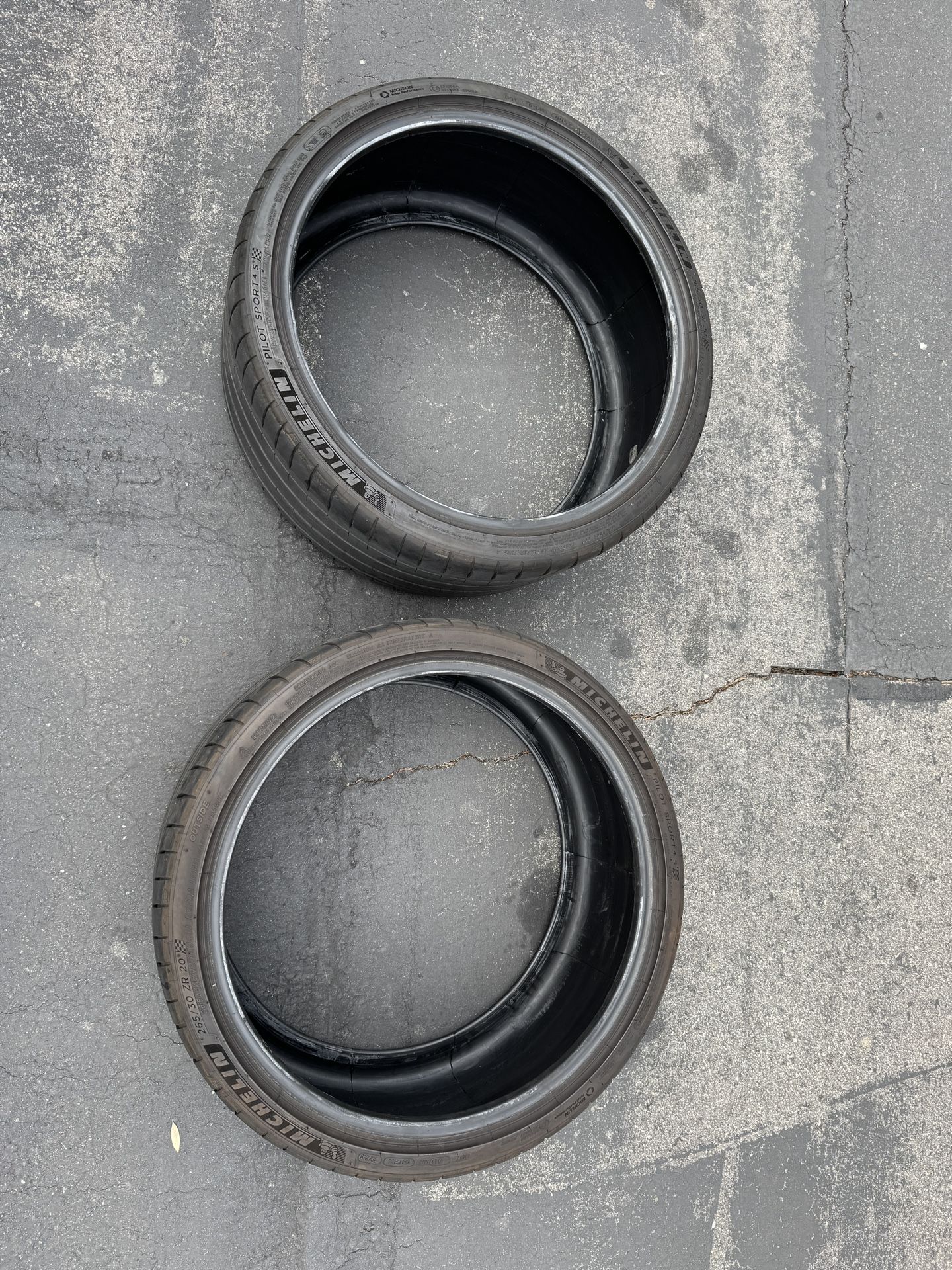 Michelin P4S tires (2) 65% No Patches 265/30/20 for Sale in Irvine, CA ...