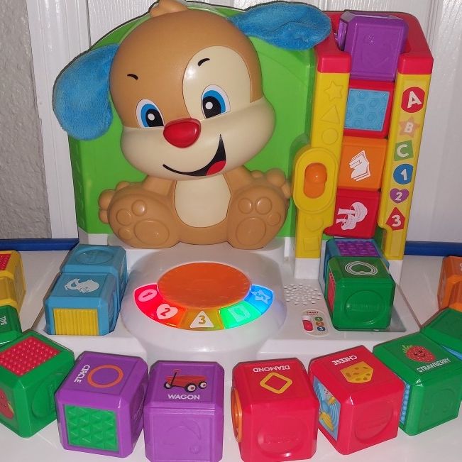 Fisher price puppy blocks store