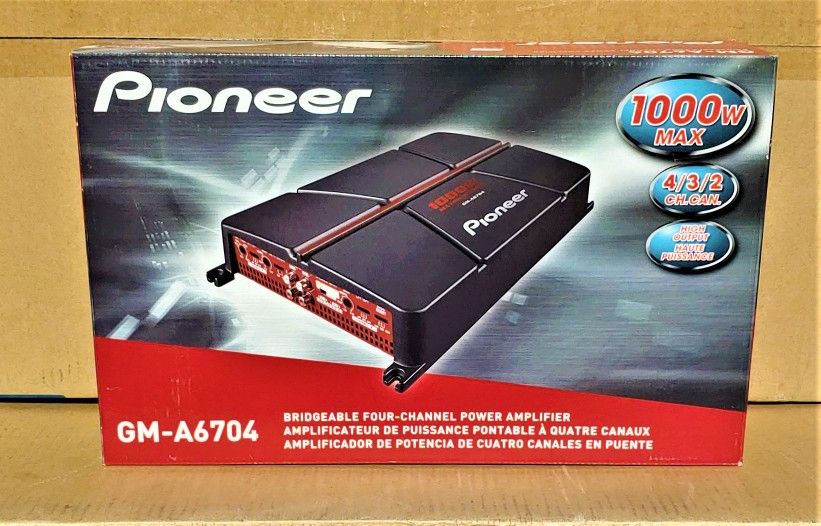 Pioneer 4 Channel Amplifier