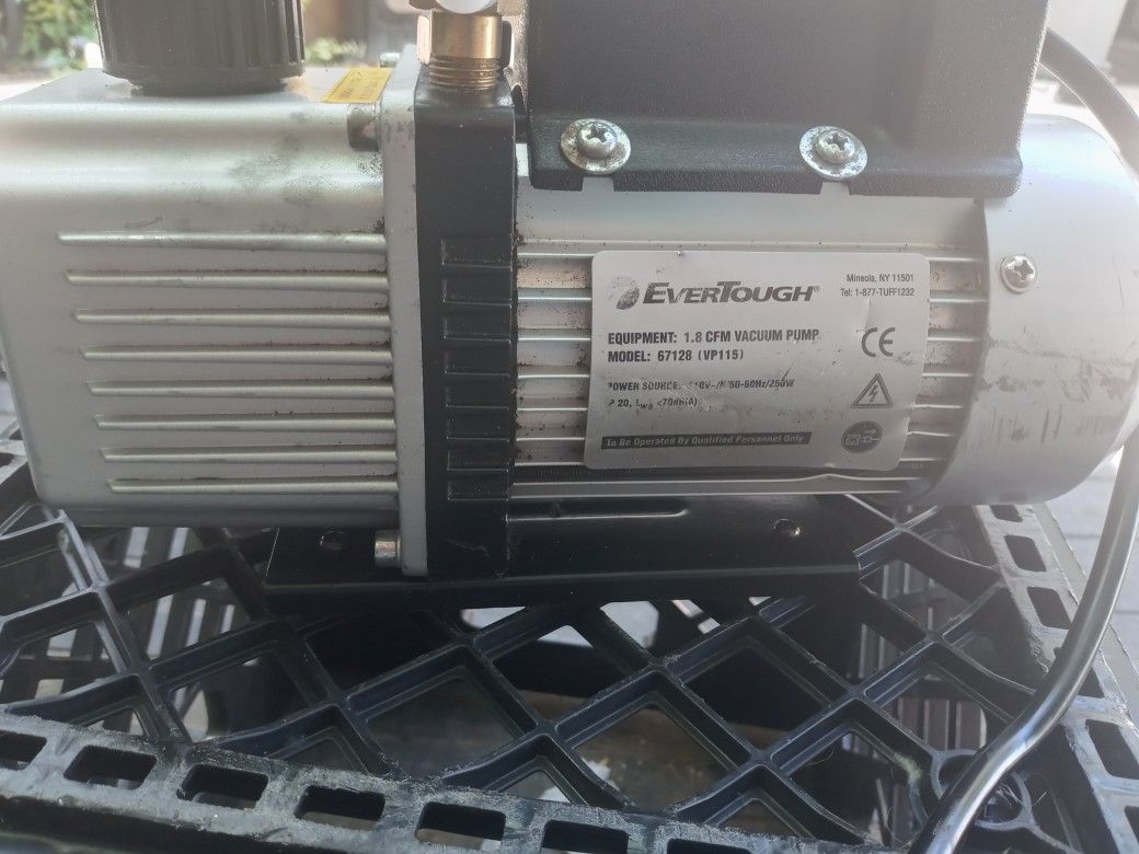 Ac Evacuation Vacuum Pump for Sale in San Antonio, TX - OfferUp