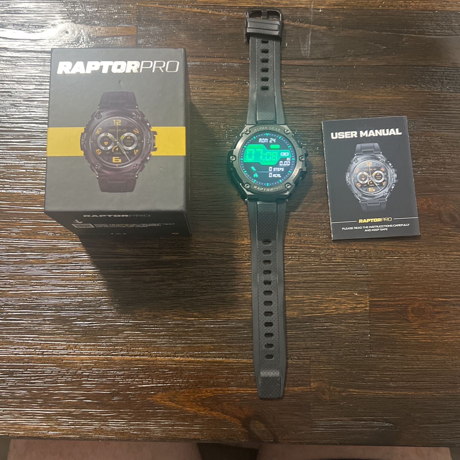 Alpha Gear Raptor Pro Smart Watch for Sale in Pompano Beach, FL - OfferUp