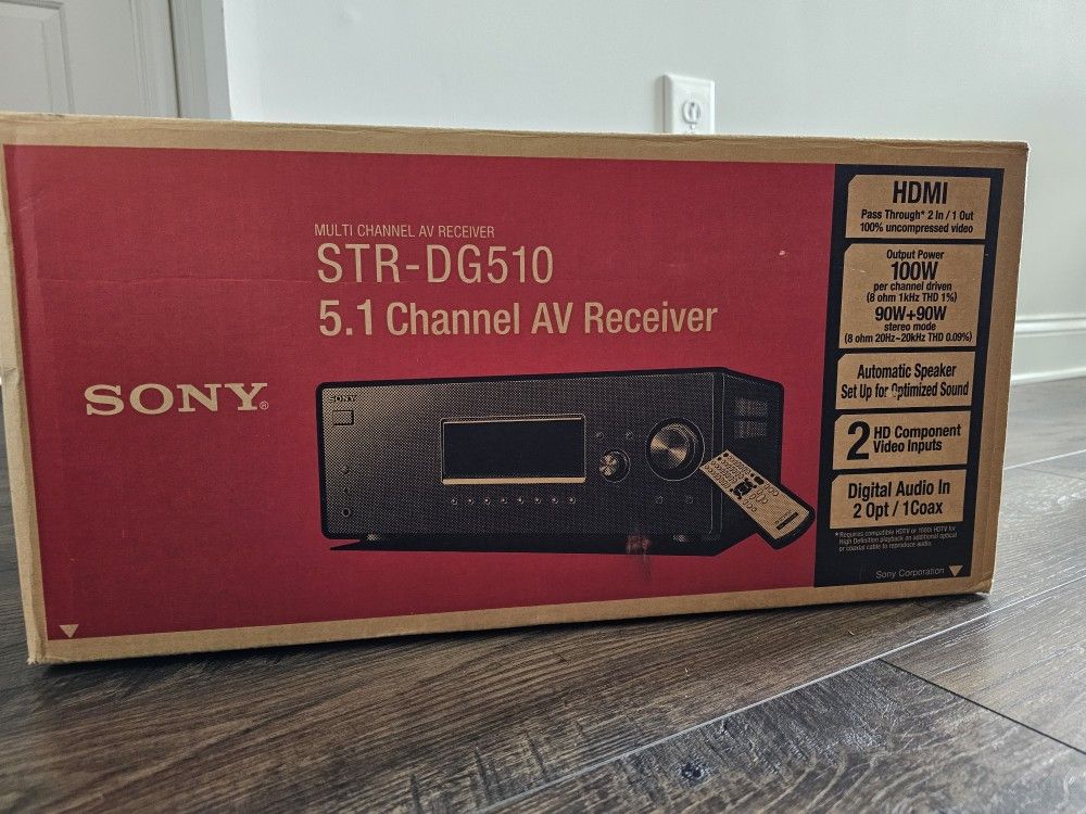 Sony 5.1 AV receiver for Sale in Apex, NC - OfferUp