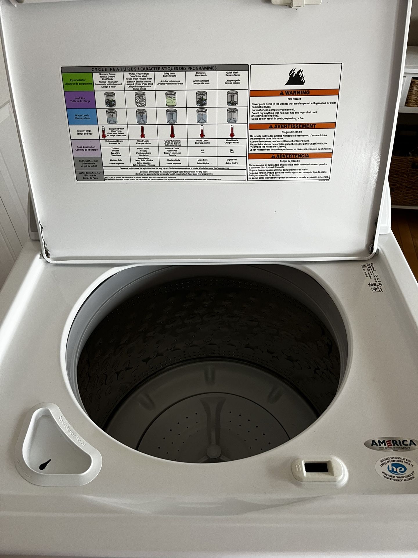 Whirlpool Top Load Washer (WTW5000DW0) for Sale in Woodbridge, VA - OfferUp