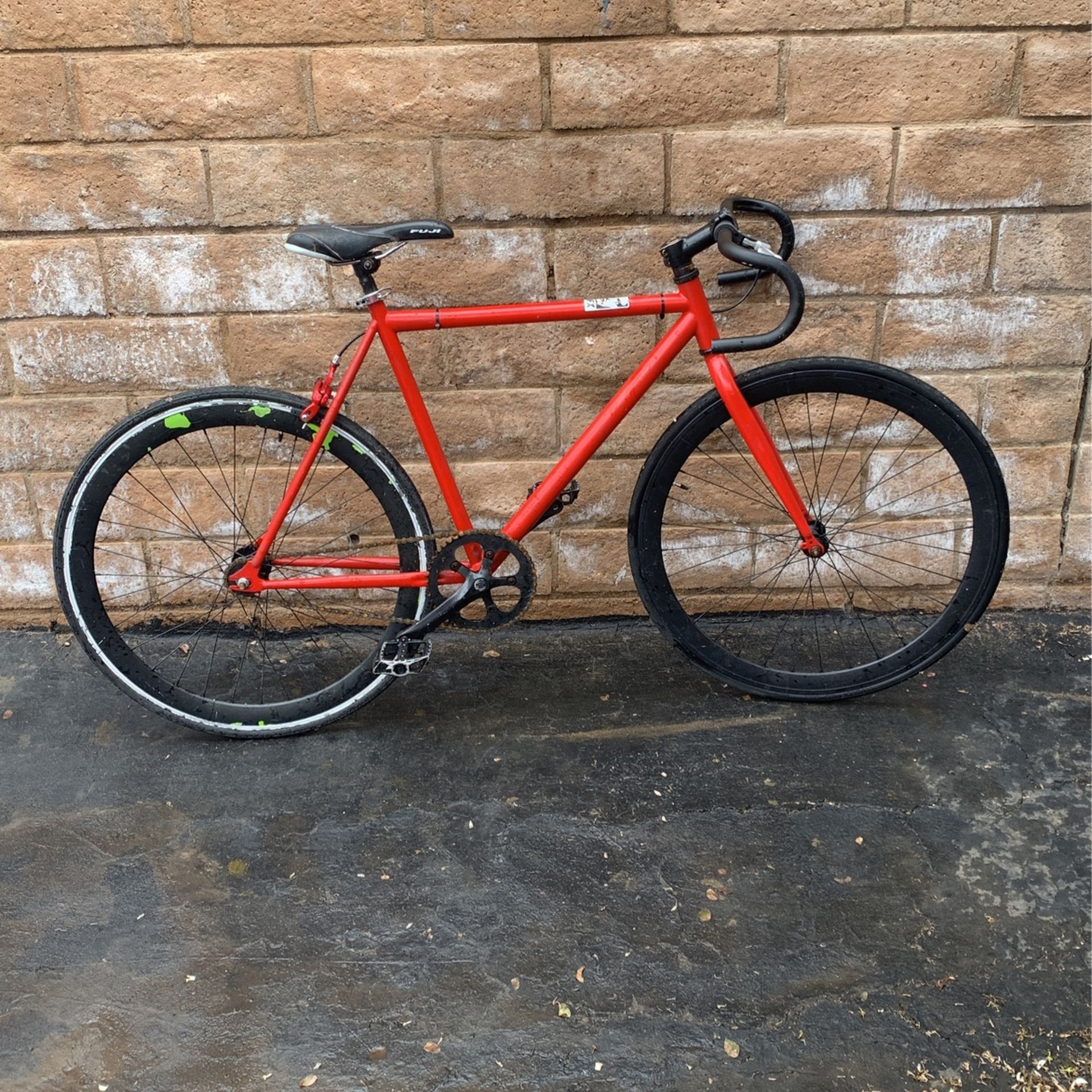 Red And Black Fixie