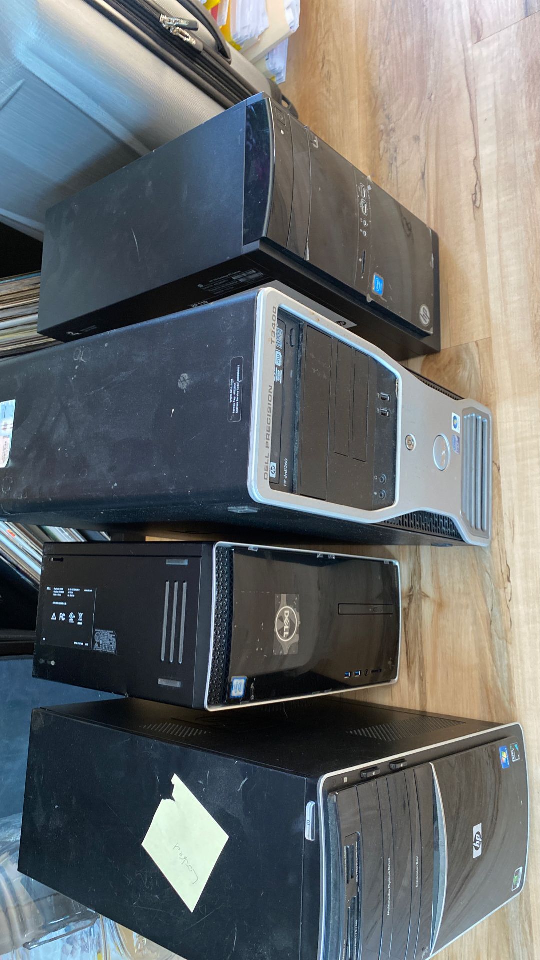 4 P.C. Computers with HD Removed for Sale in Burbank, CA - OfferUp