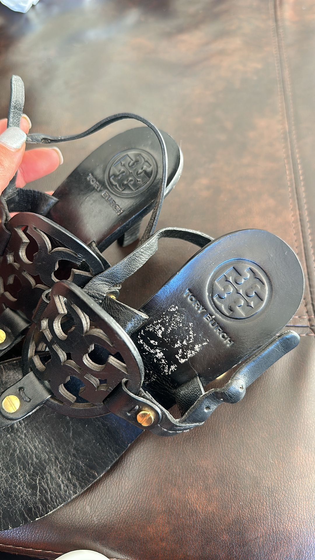 Tory Burch Black Sandals for Sale in Phoenix, AZ - OfferUp