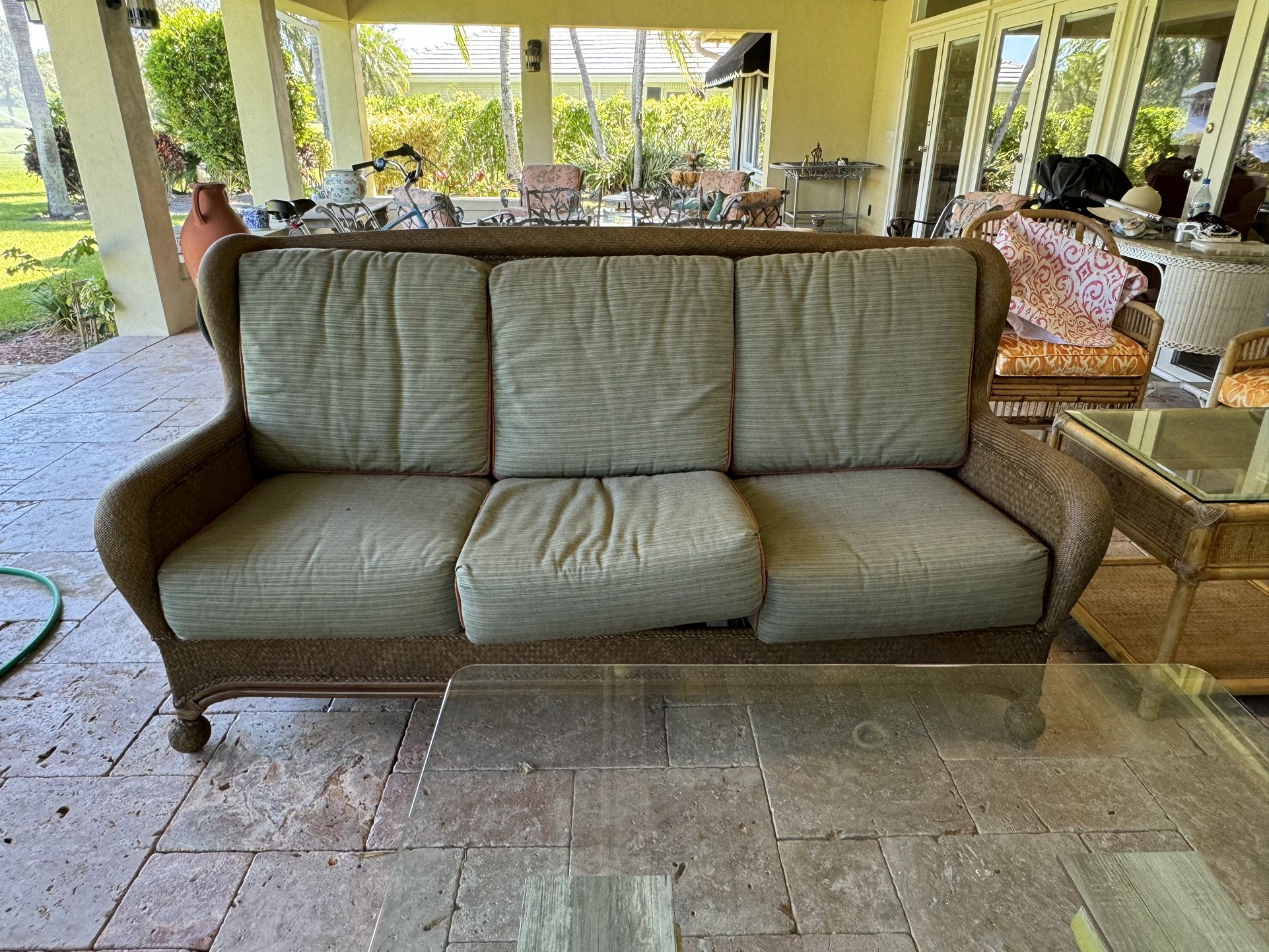Sturdy Patio Wicker set - SUPER STRONG HEAVY for Sale in Boynton Beach ...