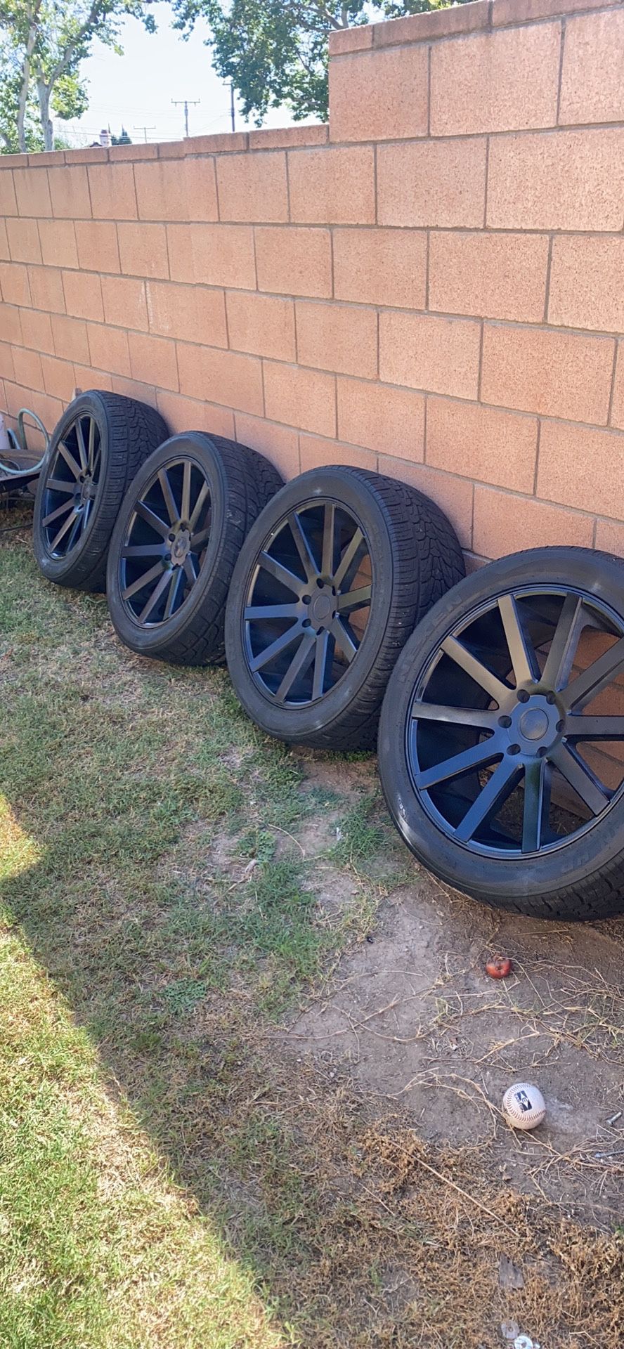22” Dub shot callers wheels and tires for Sale in La Mirada, CA - OfferUp
