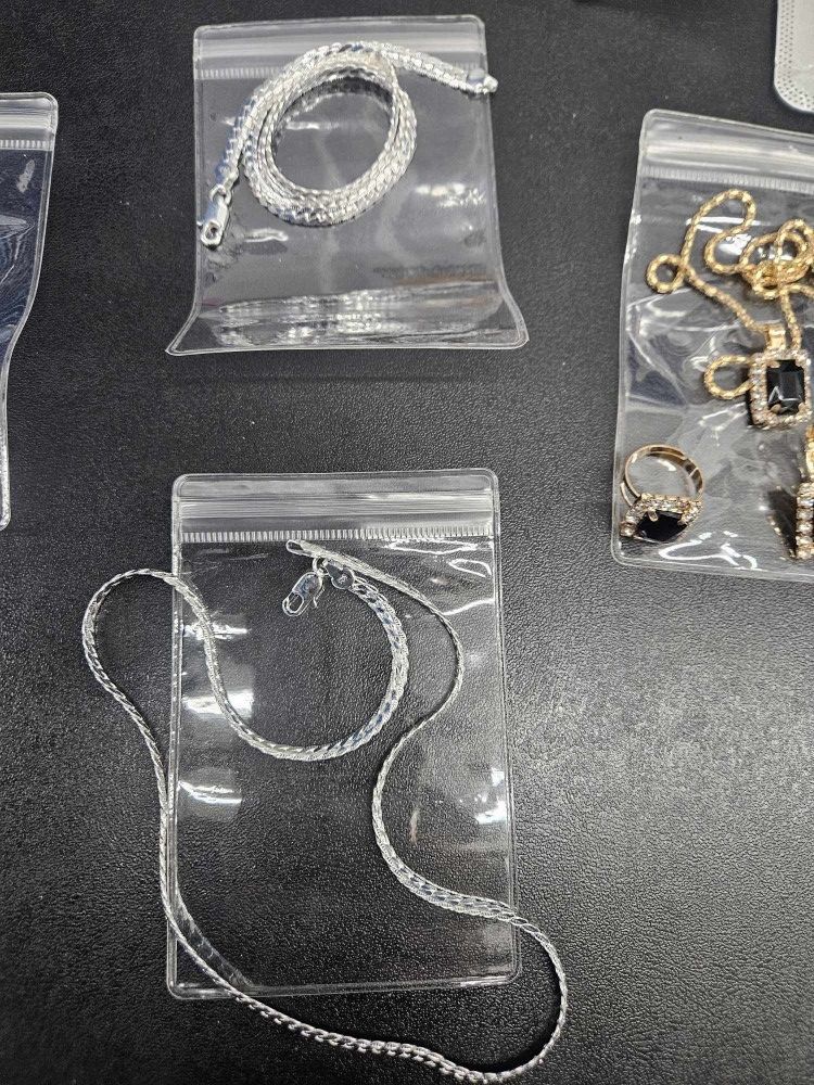 2 Beautiful 925 Marked Silver Chains for Sale in Brooklyn, NY - OfferUp