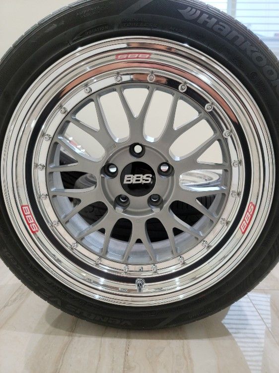 BBS LM 17 5X114.3 With Tires for Sale in Garden Grove, CA - OfferUp