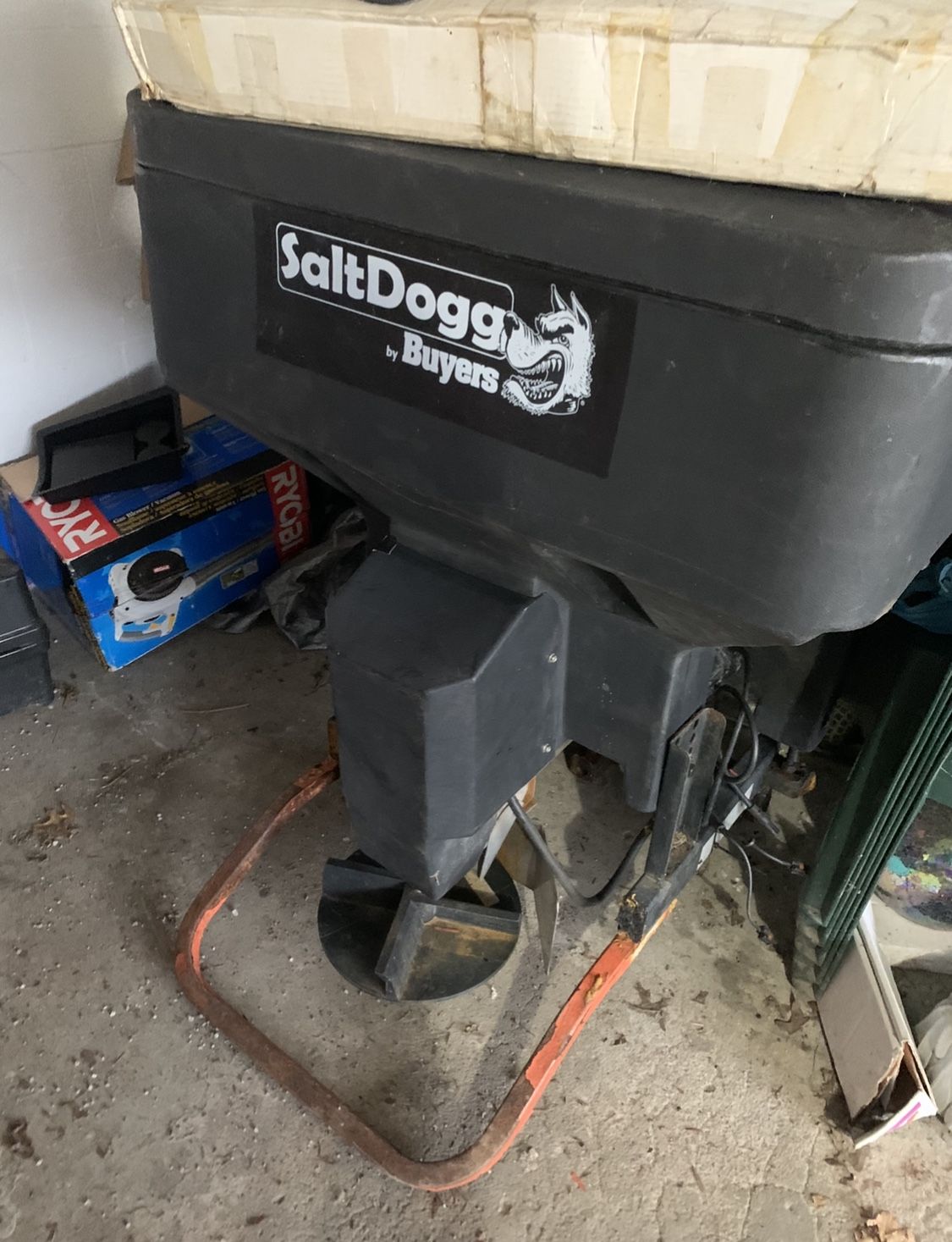 Salt Dogg Salt Spreader With Wires And Control Box for Sale in Walton ...