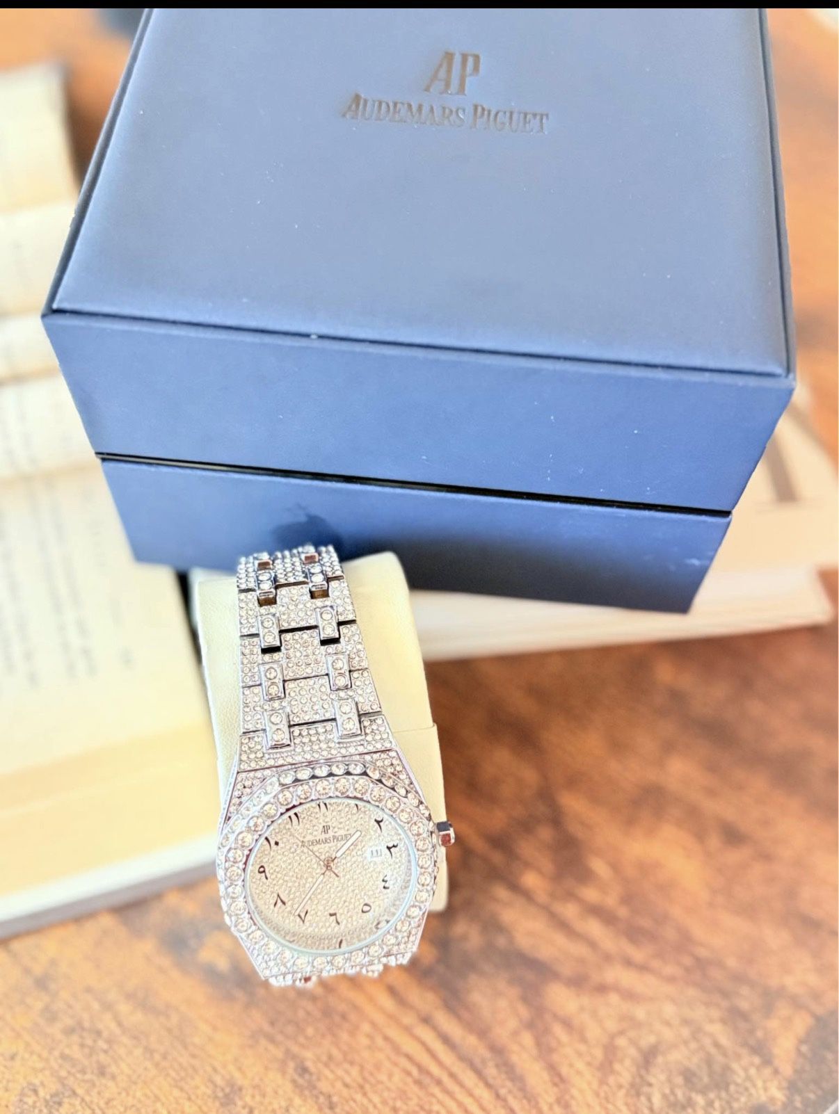 2 Cartier And One AP Moissanite Watch for Sale in West Palm Beach, FL ...