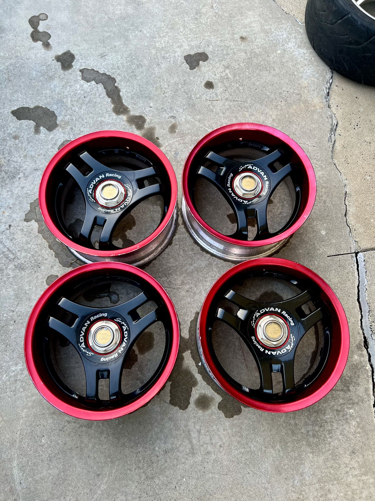 SUPER ADVAN SA3R V1 15x6.5 4x100 Honda Jdm Wheels Og for Sale in ...