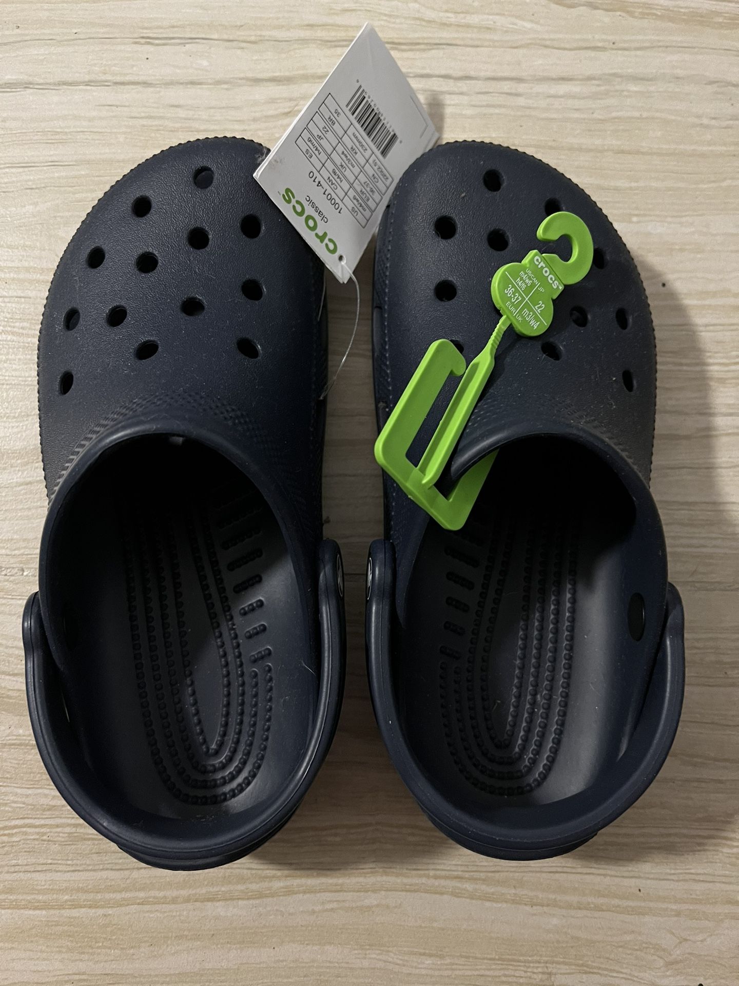 BRAND NEW - Croc classic W Size 6 - M Size 4 Navy color for Sale in ...