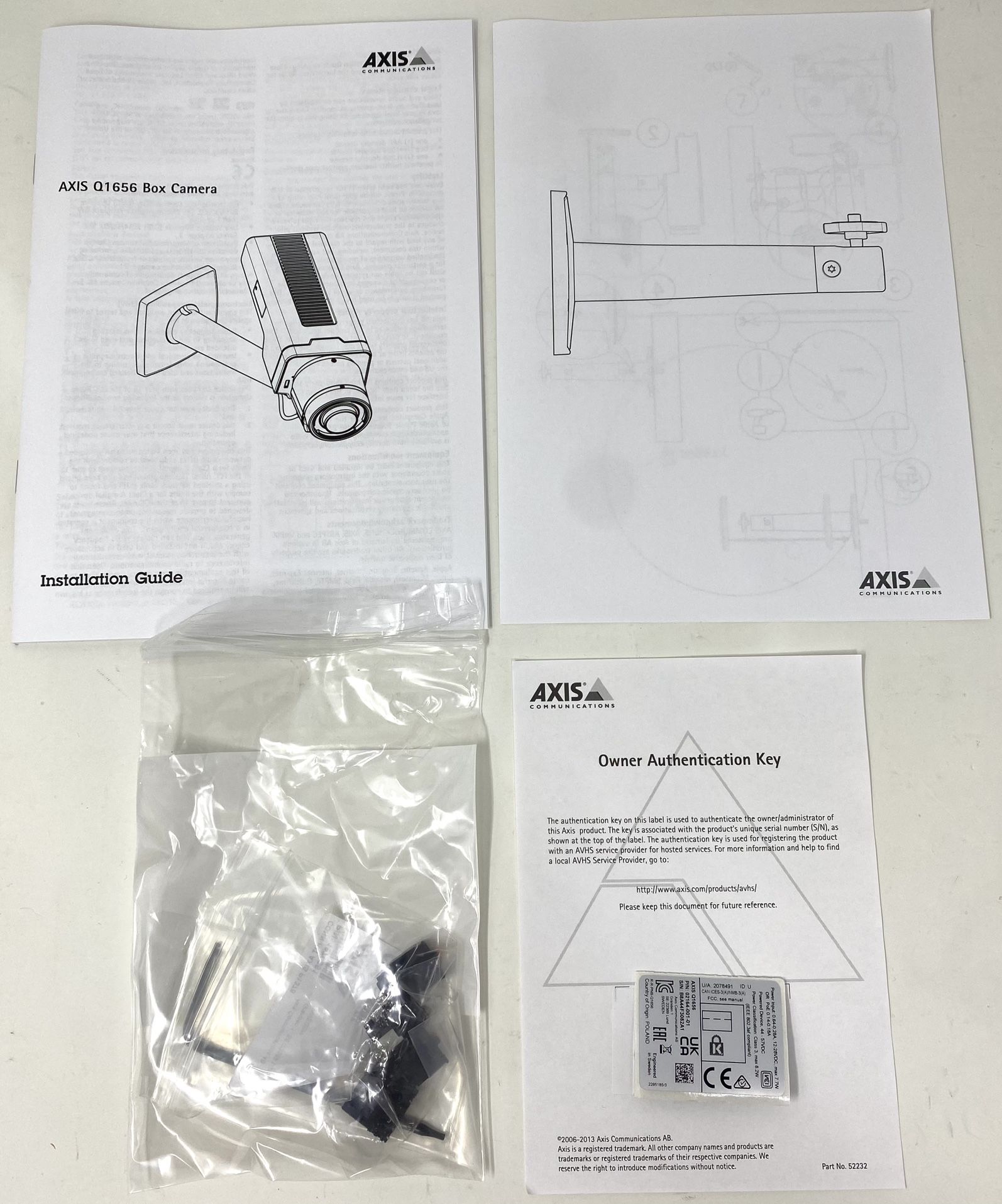 Axis Q1656 Network Box Camera - 02164-001 for Sale in Palos Hills, IL ...