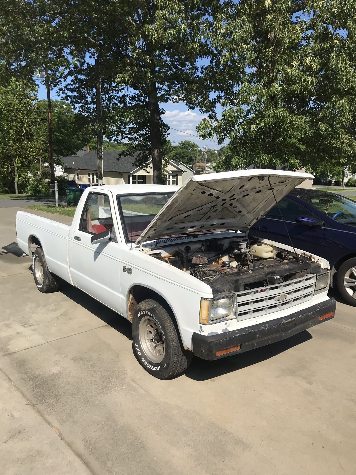 1982 Chevy S10 pickup truck project. 2200 cc 4cyl. Tires P225/70R14 for Sale in Landis, NC - OfferUp