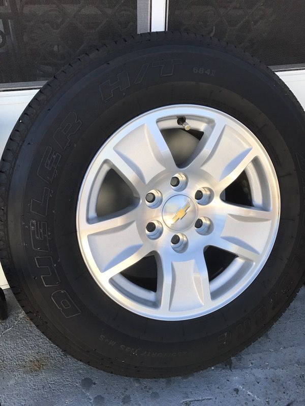 17 inch Chevy Silverado Factory Wheels & Tires for Sale in Orlando, FL ...