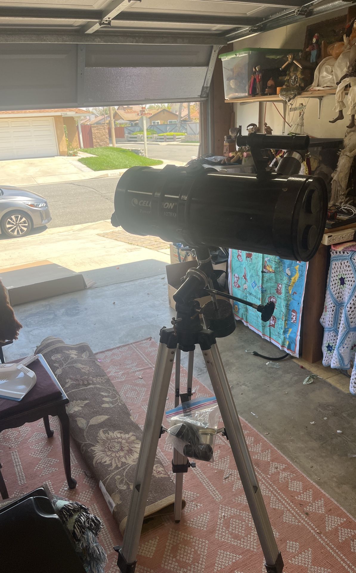 Celestron Powerseeker 127 EQ Telescope With Lenses for Sale in Ontario ...