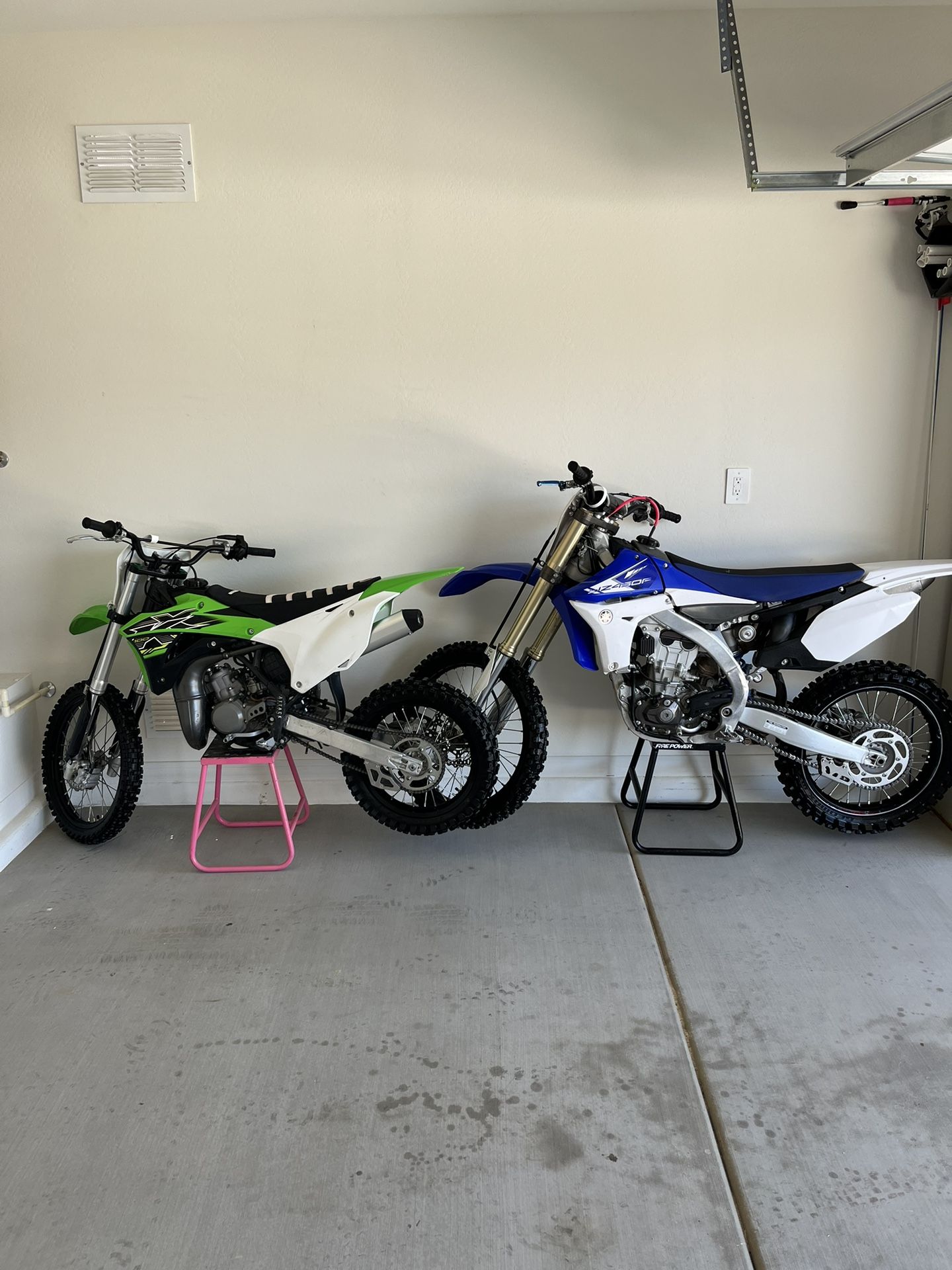 2019 Yamaha & Kawasaki Yz 450f & kx 100 for Sale in Litchfield Park, AZ ...