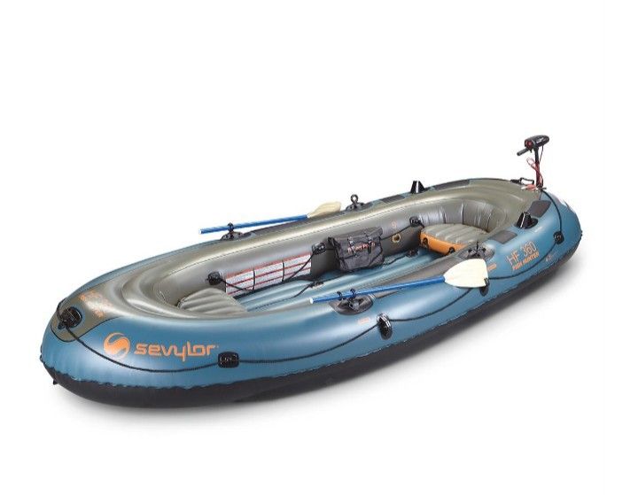 6 person fishing boat raft FULL KIT military grade new in box for Sale ...