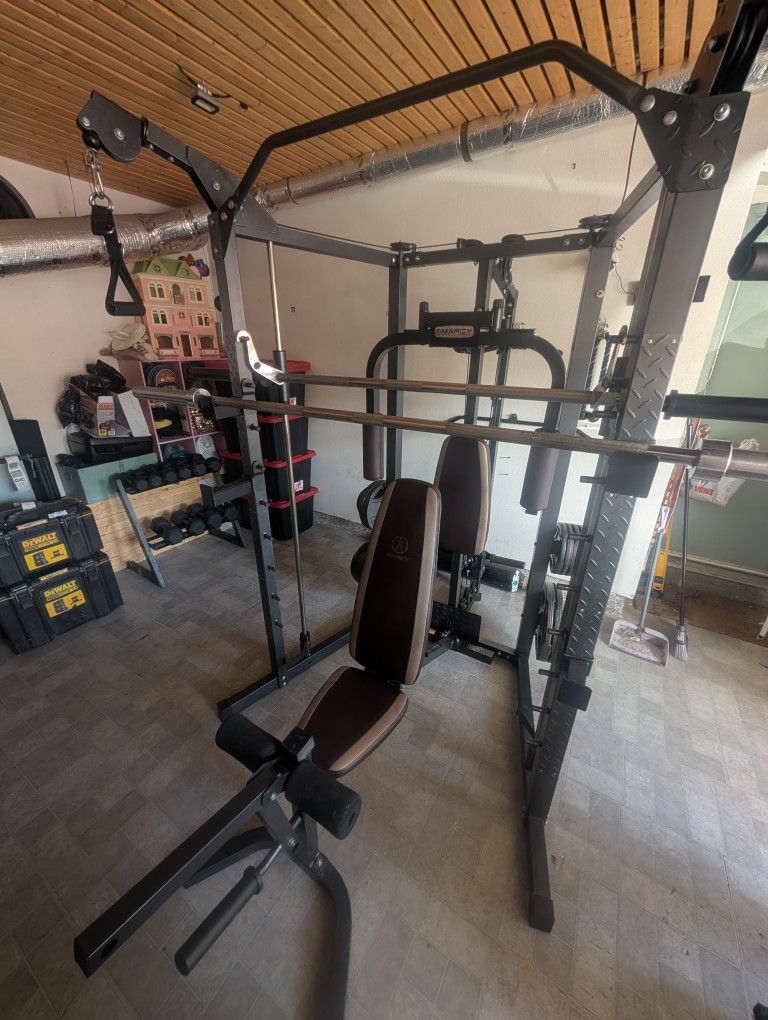 marcy Smith machine different exercises machine for Sale in Spring ...