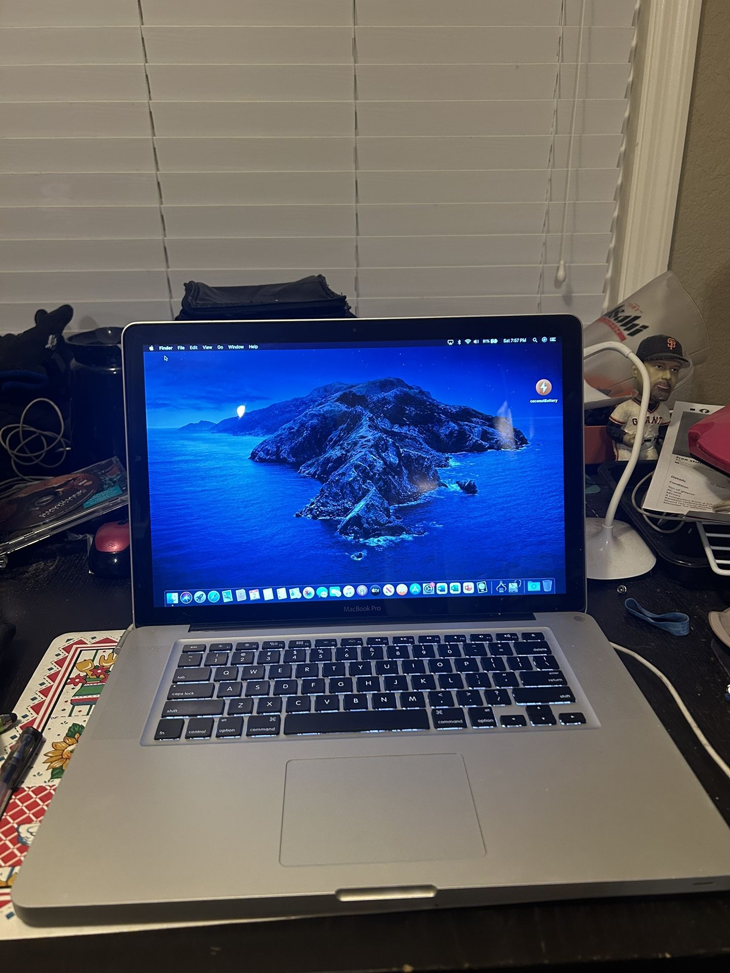 Apple MacBook Pro A1286-15”-2.3ghzI7,256gb,8gb,Webcam,Wireless-2012 for ...