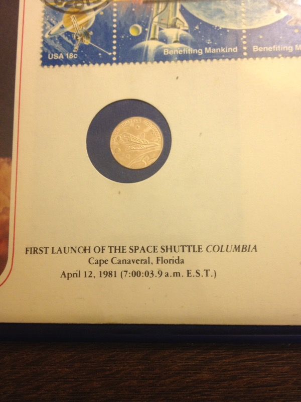 Space Shuttle First Day Issue Value