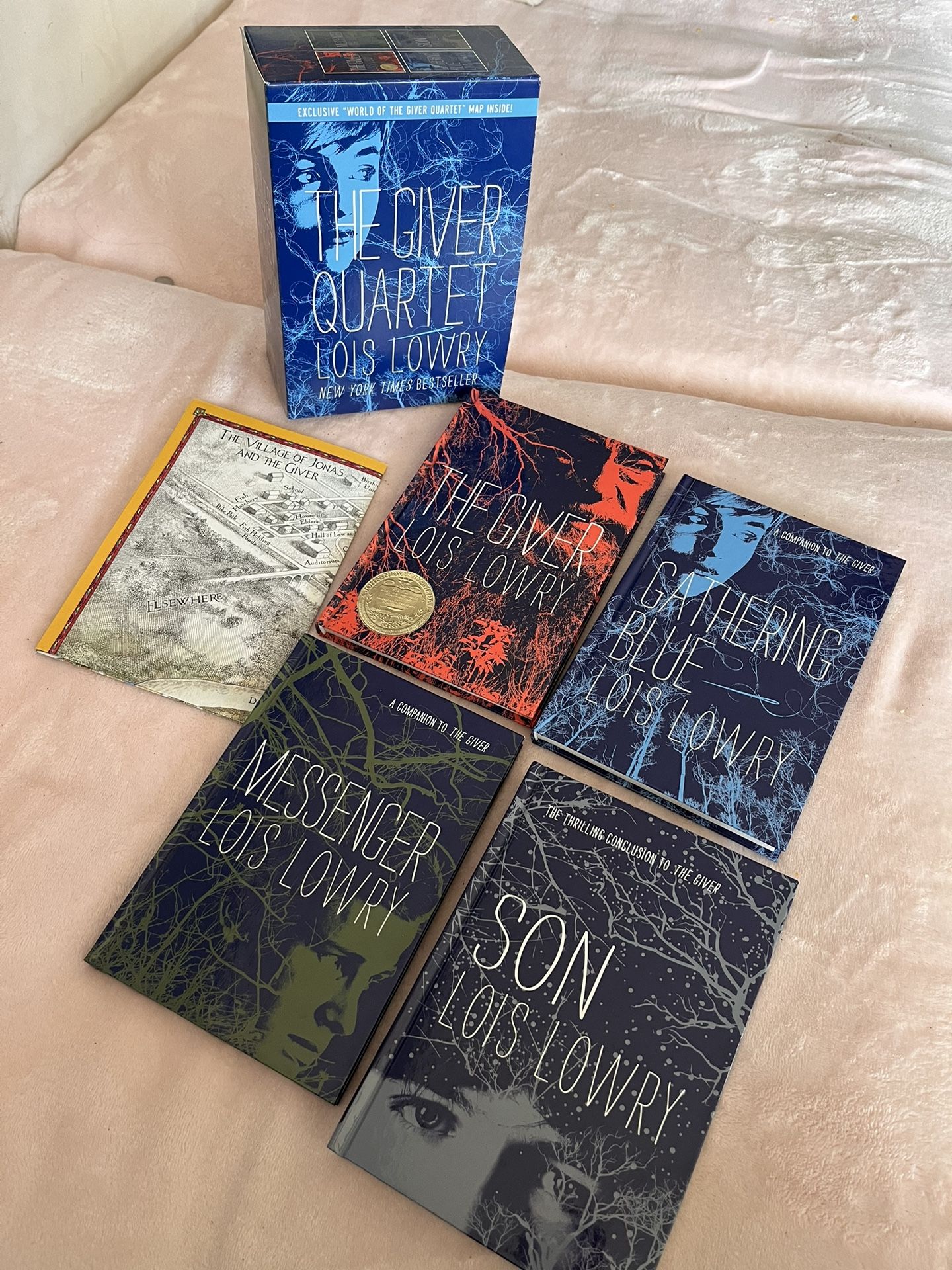 The Giver Quartet Map